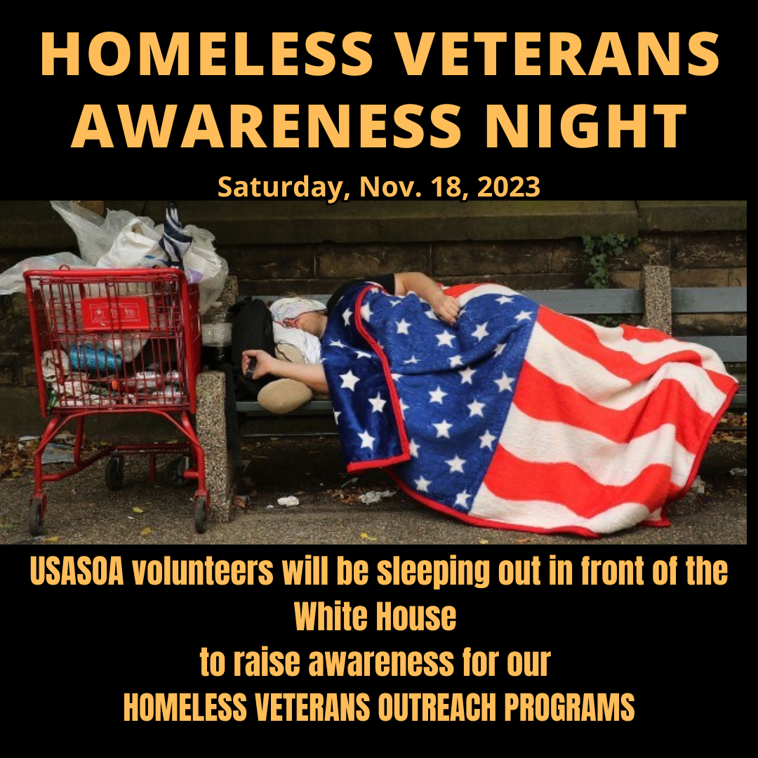 USASOA Homeless Veterans Awareness Night Out — USASOA