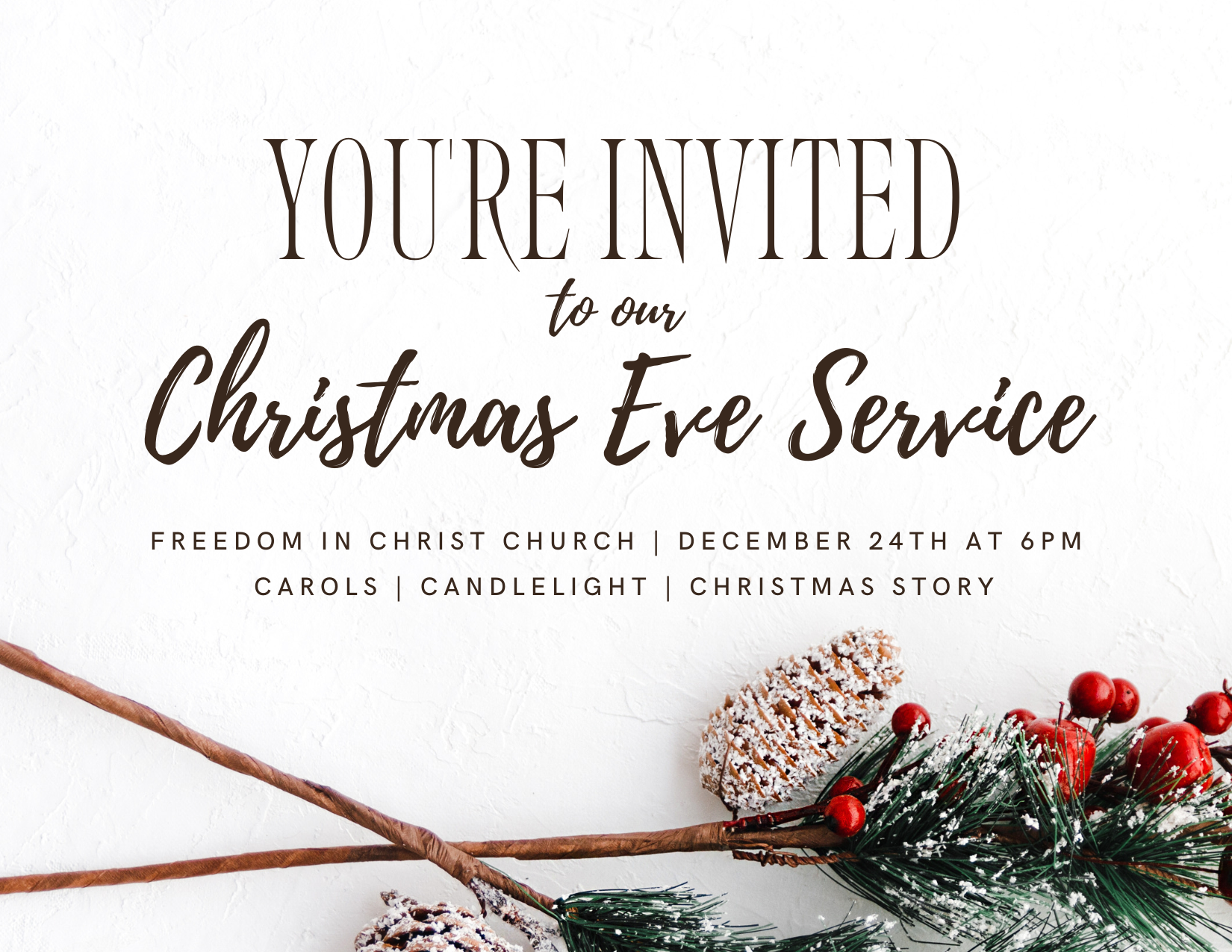 Christmas — Freedom in Christ Church