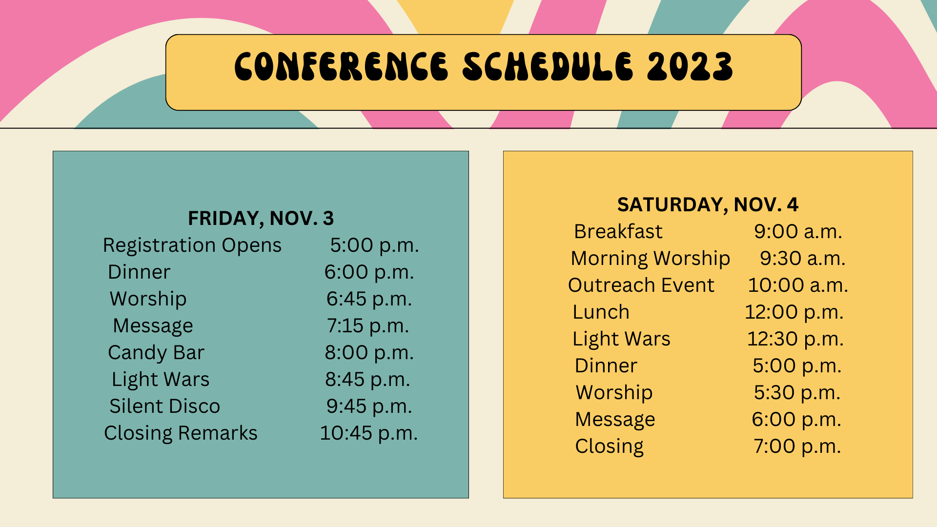 Illuminate Conference 2023 — Crossings Community Church