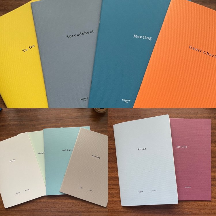 Notebook Systems: Introducing Laconic Tokyo — The Gentleman Stationer