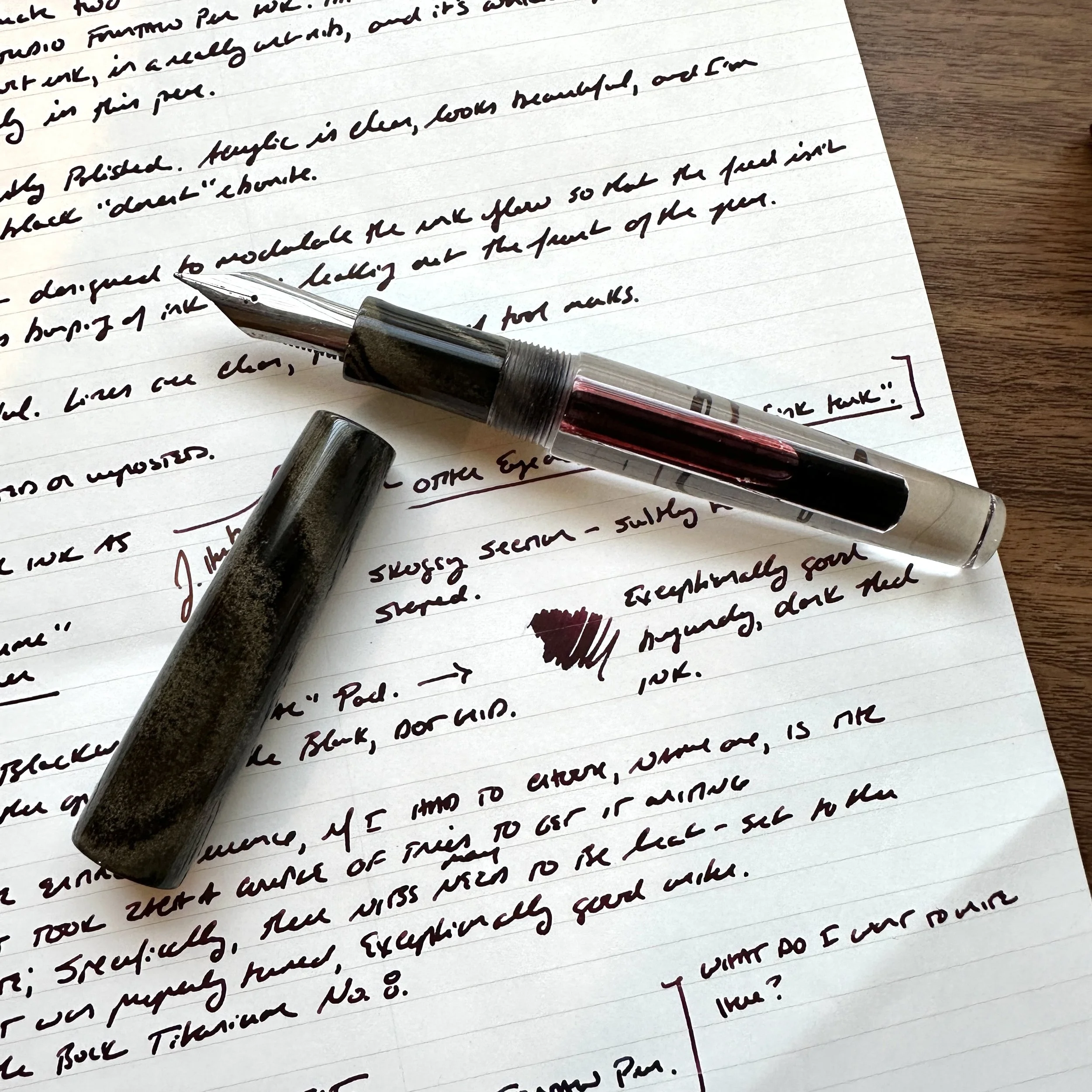 Pen Review: Skogsy Pens Low Volume Eyedropper — The Gentleman Stationer