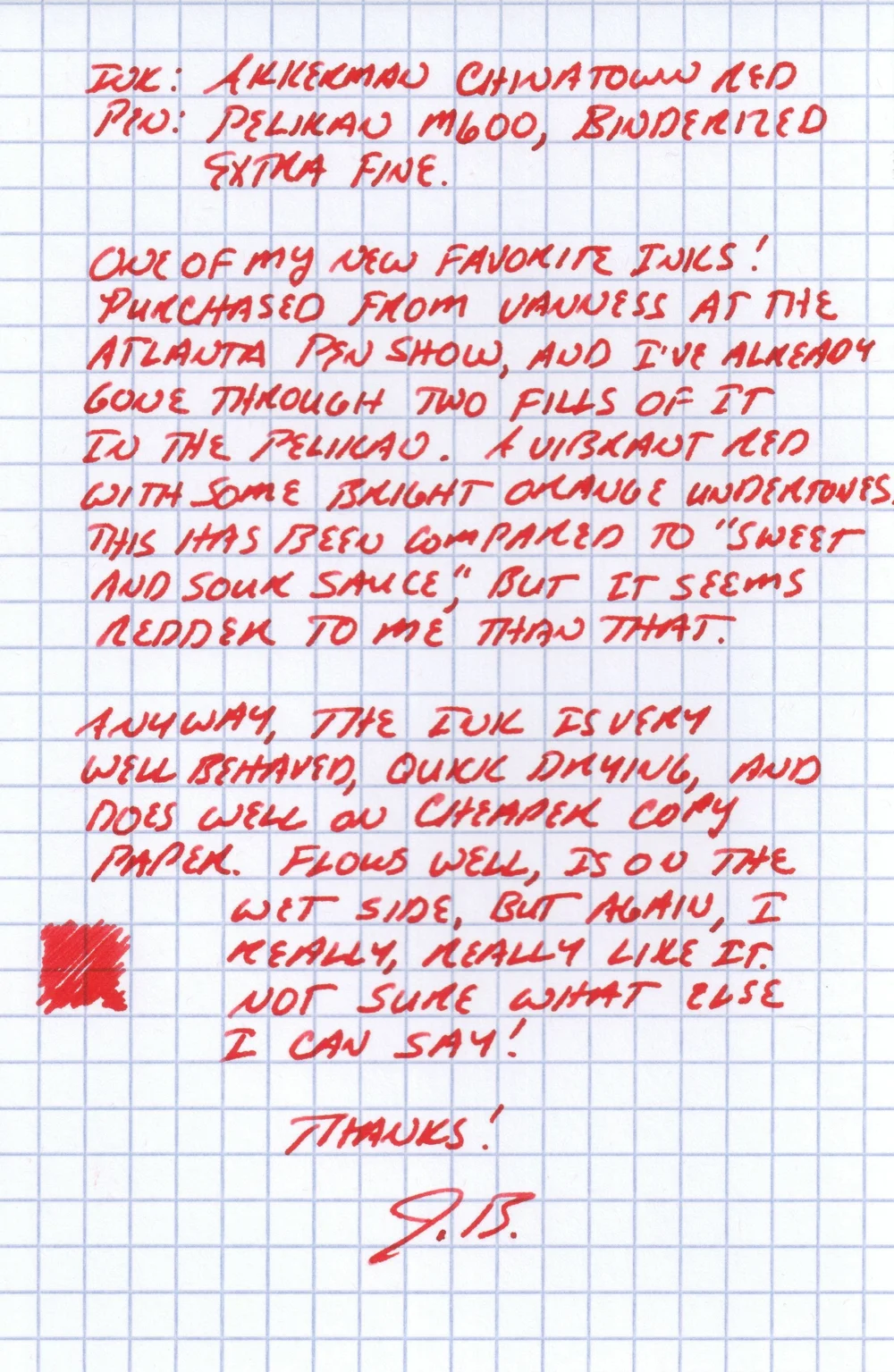 Ink Review: Akkerman Chinatown Red and Voorhout Violet — The Gentleman ...