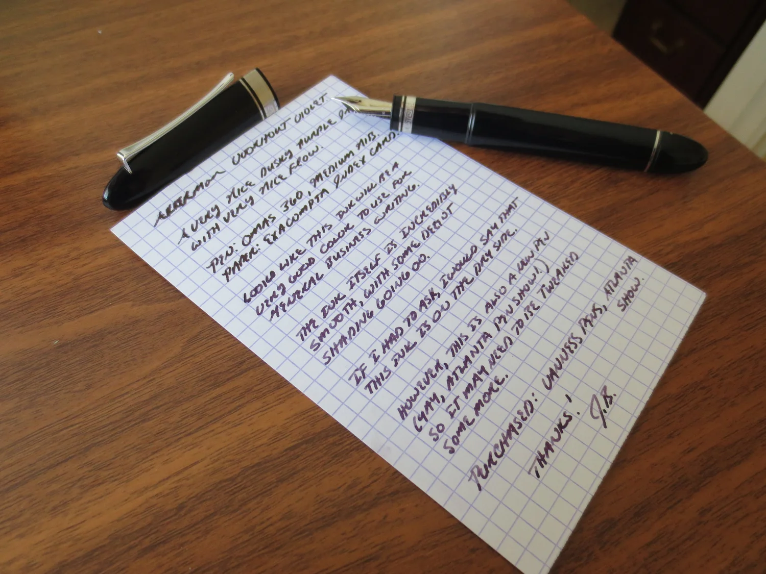Pen Review: Omas 360 (Old Version) — The Gentleman Stationer