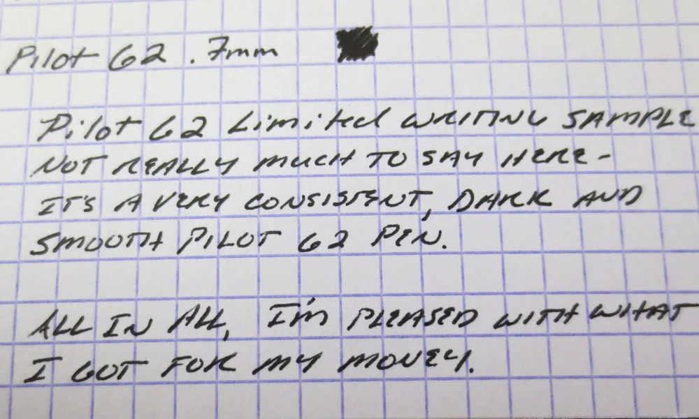 Pen Review: Pilot G2 Limited — The Gentleman Stationer