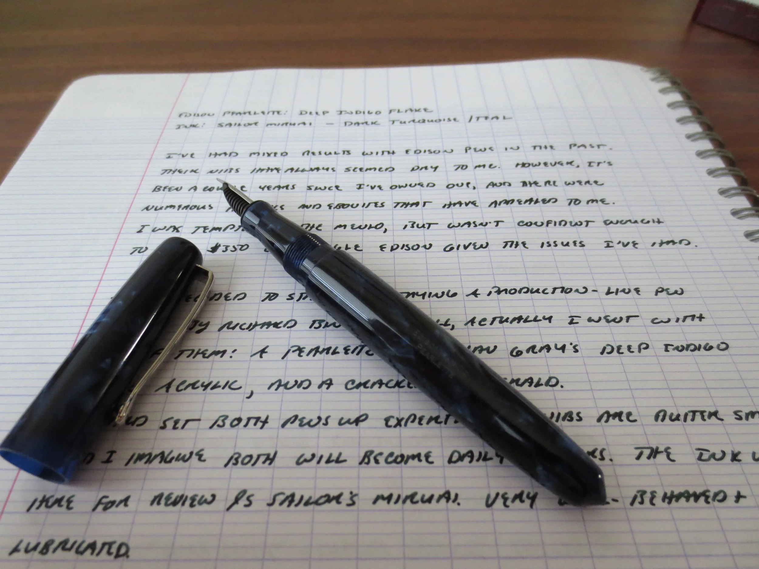 Pen Review: Edison Pearlette — The Gentleman Stationer