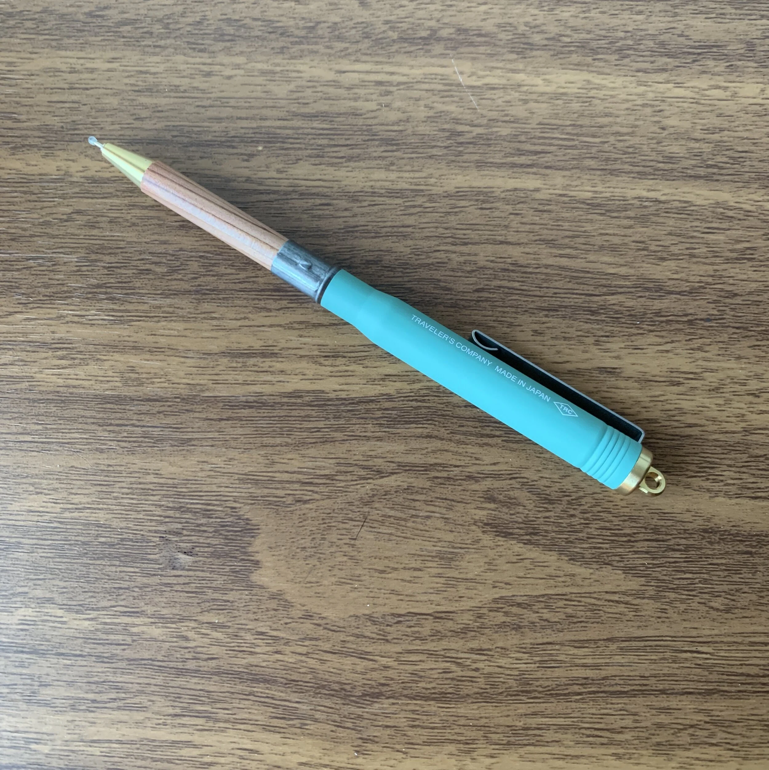 Traveler's Company Brass Ballpoint Pen — The Gentleman Stationer