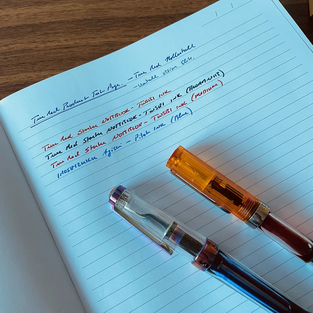 Notebook Review: Staples TRU RED Starter Journal — The Gentleman Stationer