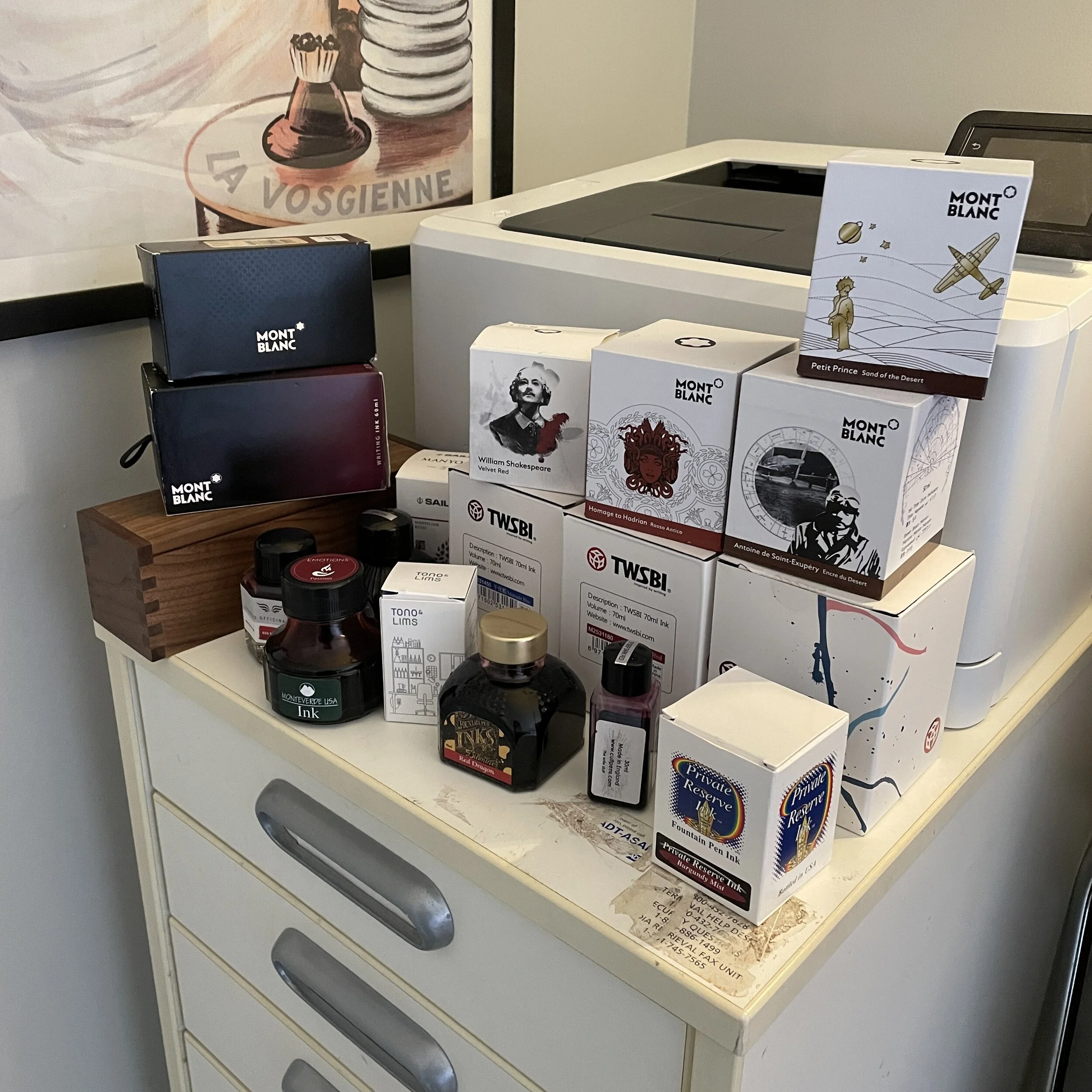 Mini Collections, Part II: All the Red Inks — The Gentleman Stationer