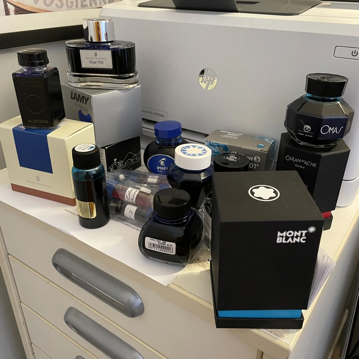 Mini Collections, Part V: All The Blue Inks (Including Blues, Blue ...