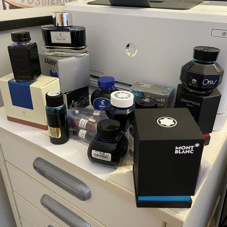 Mini Collections, Part V: All The Blue Inks (Including Blues, Blue ...