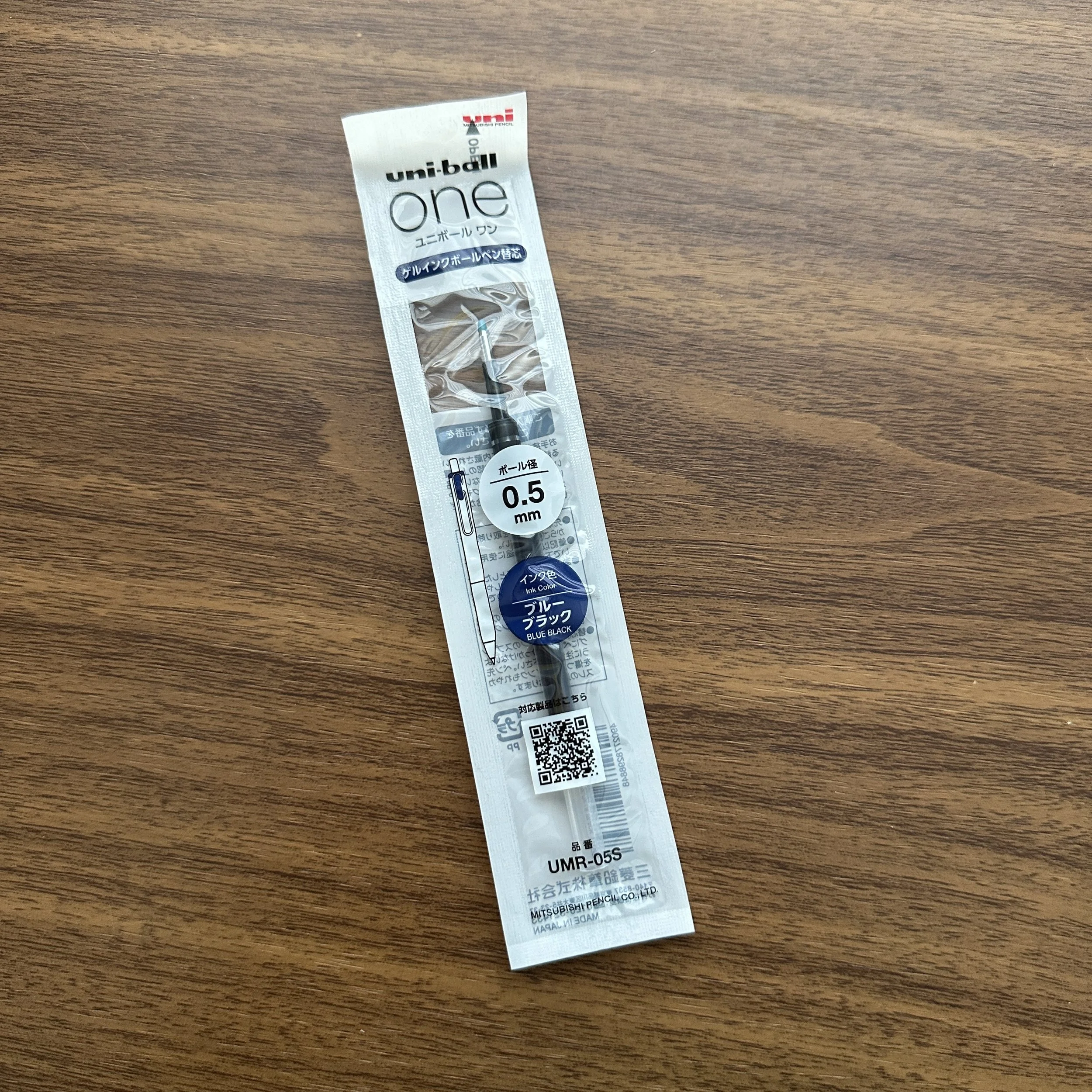 Uni-ball One UMR-05S and UMR-038S Refils — The Gentleman Stationer