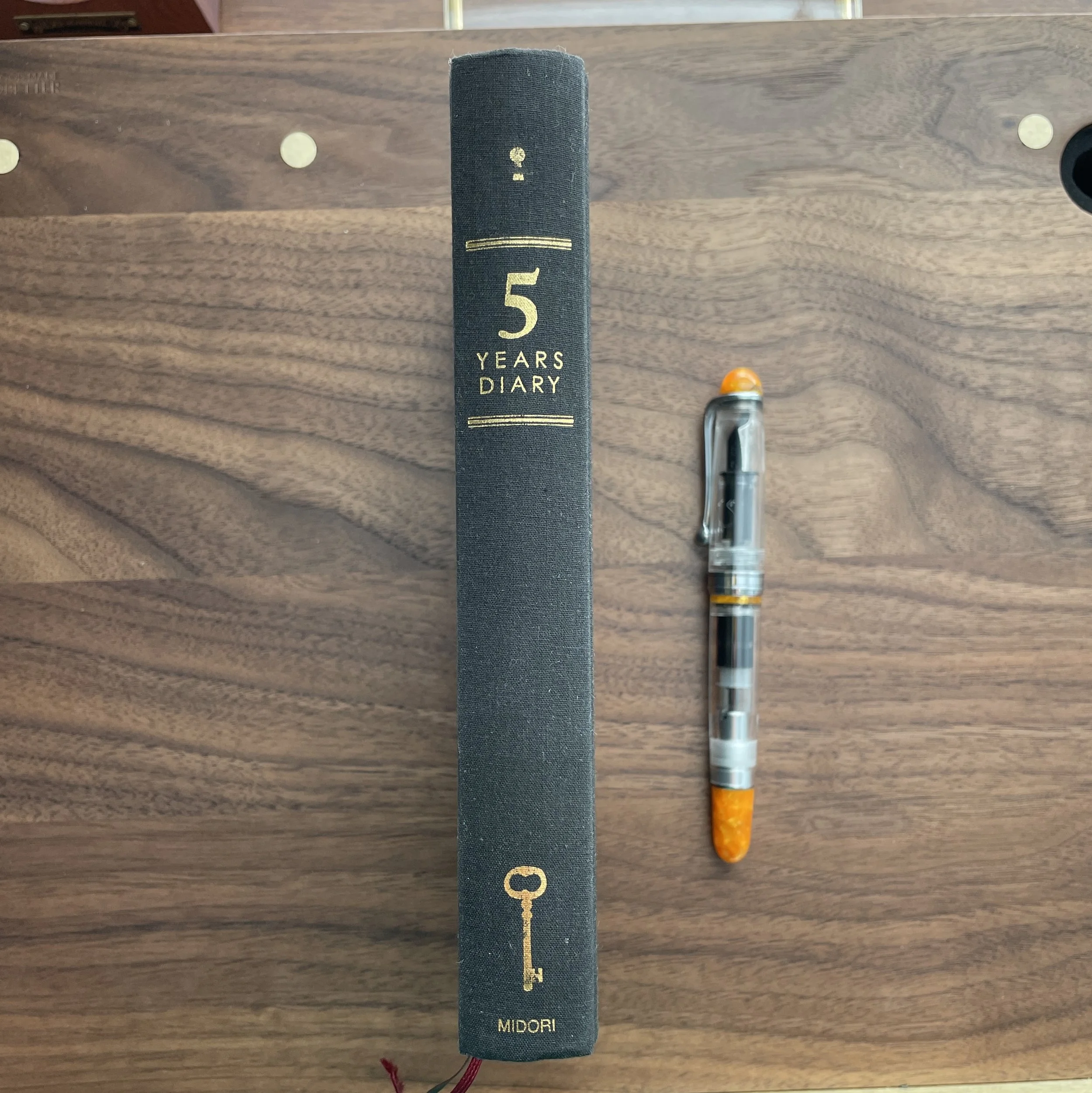 Thursday Drops: Journaling with Midori MD Multi-Year Diaries — The ...