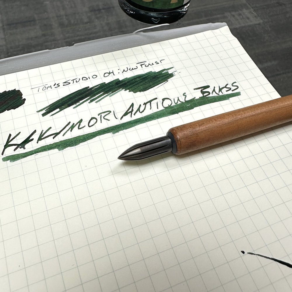 Dip Pen Comparison: Kakimori Metal Nibs vs. Tom's Studio One-Dip Nibs ...