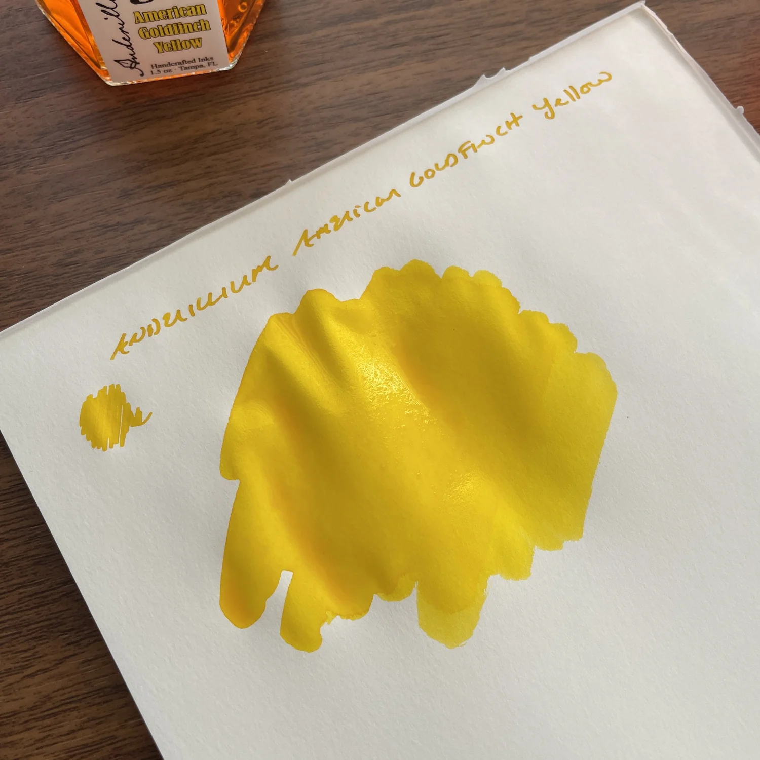 Offbeat Ink Colors for Everyday Writing: Anderillium American Goldfinch ...