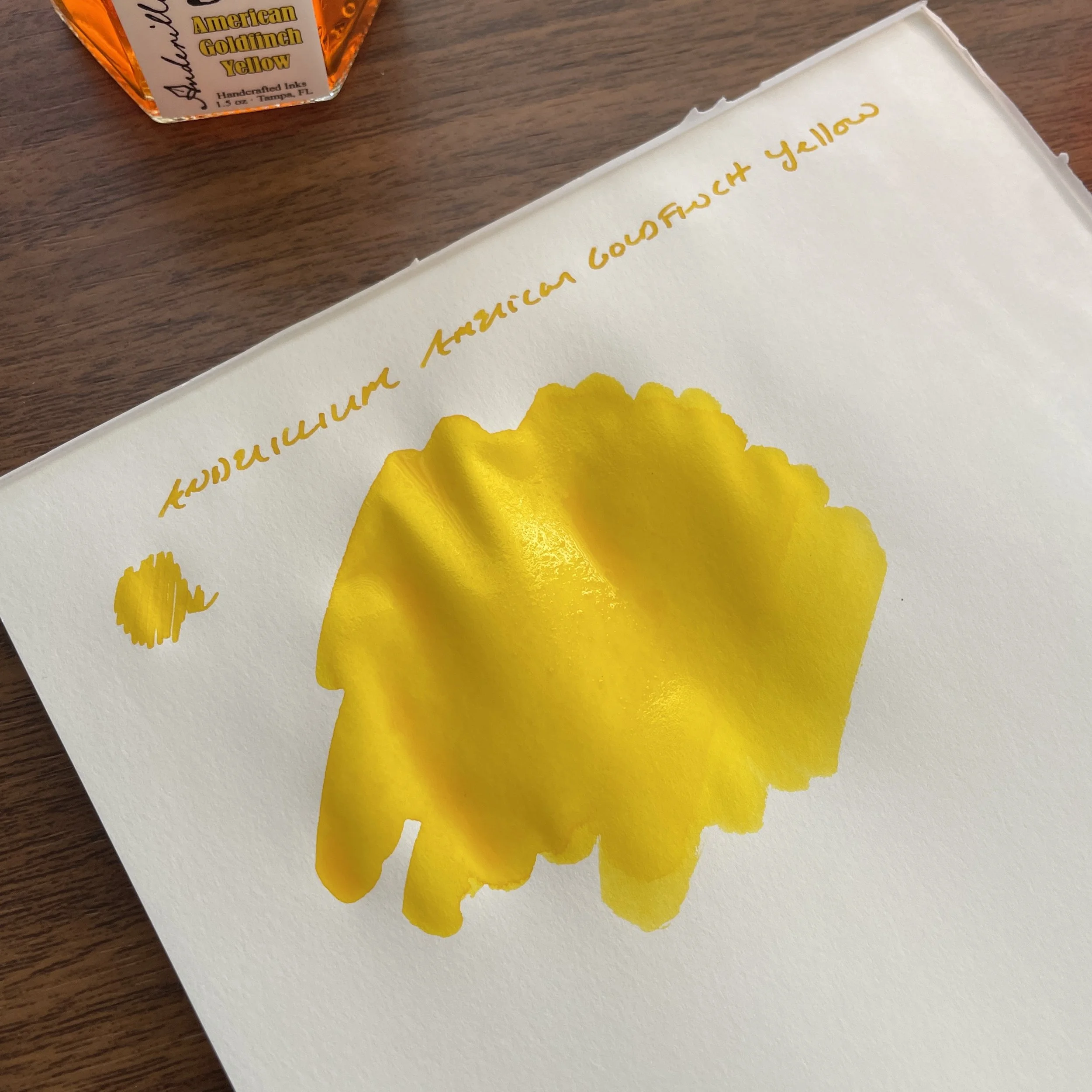 Offbeat Ink Colors for Everyday Writing: Anderillium American Goldfinch ...