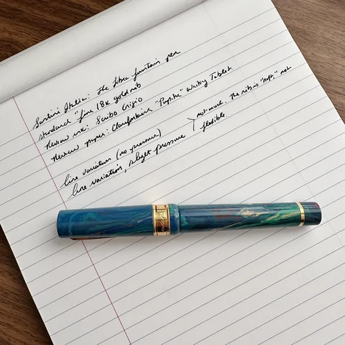Pen Review: The Libra Fountain Pen from Santini Italia — The Gentleman ...