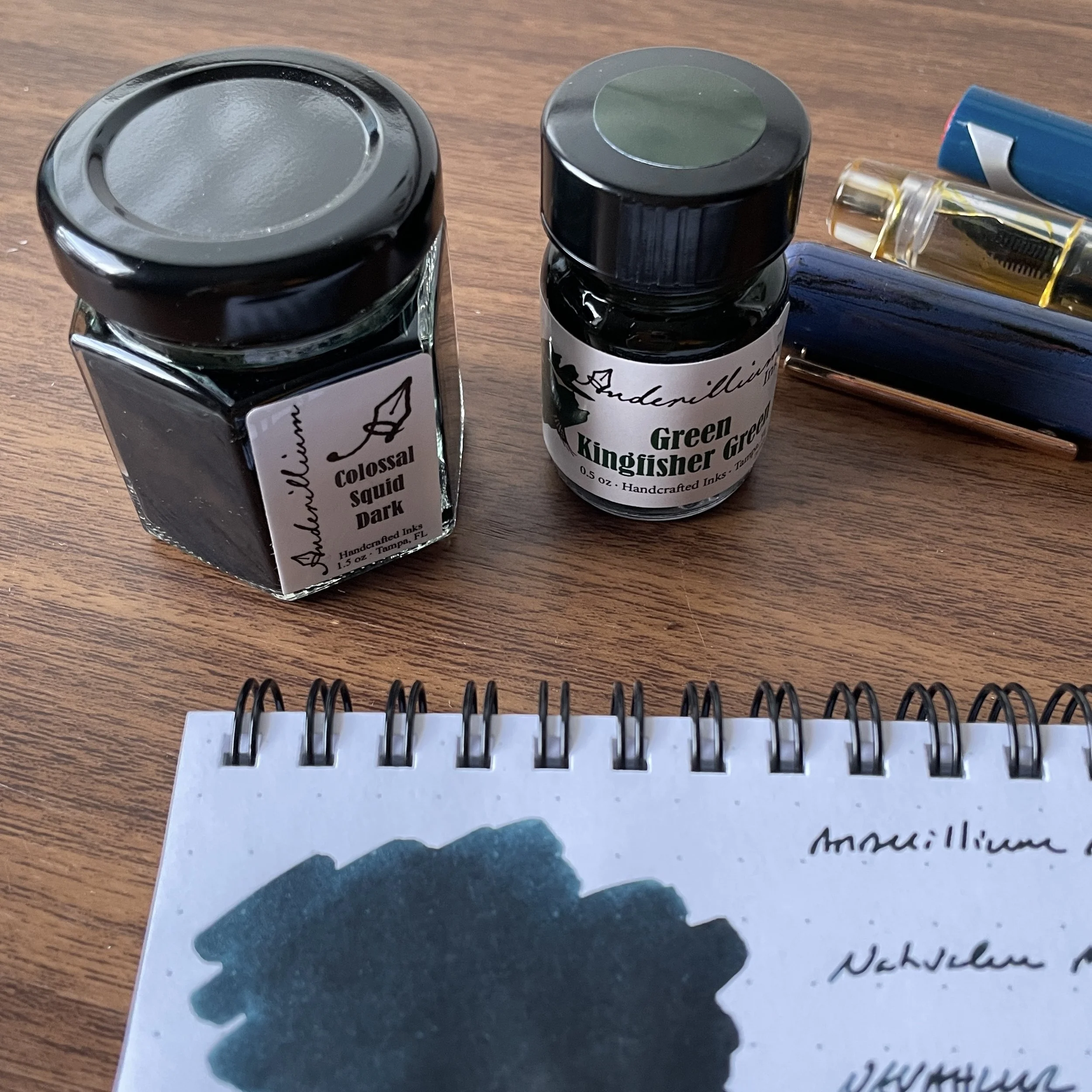 The Quest for the Perfect Green-Black Ink: Anderillium Colossal Squid ...