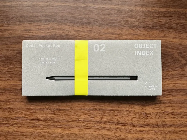 Pen Review: Object Index Cedar Pocket Pen — The Gentleman Stationer