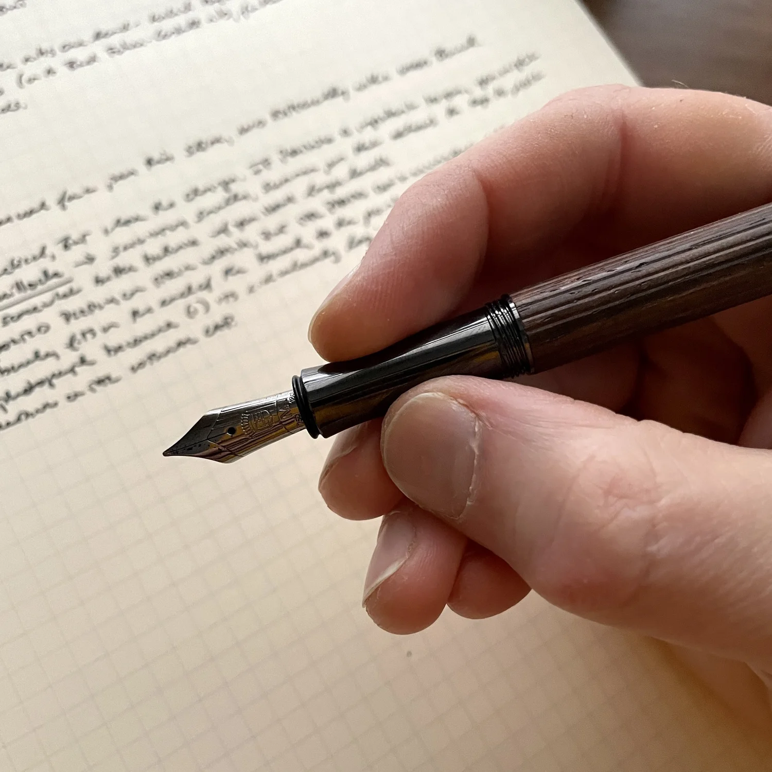 Pen Review: Graf von Faber-Castell Classic Macassar Fountain Pen — The ...
