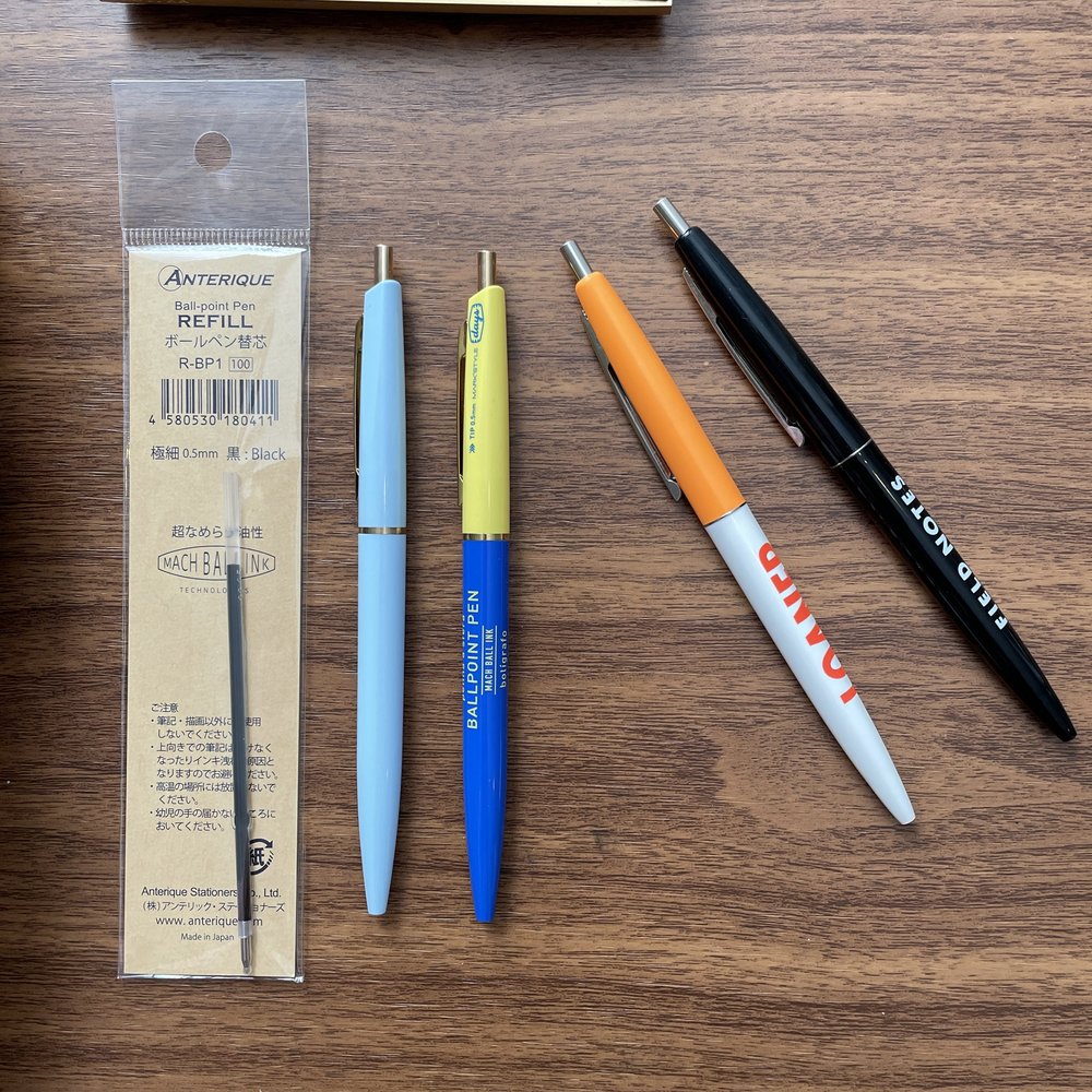 Workhorse Pens: Low-Viscosity Ballpoint Pens — The Gentleman Stationer