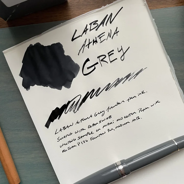Ink Review: Laban Greek Mythology Athena Grey and Artemis Navy Blue ...