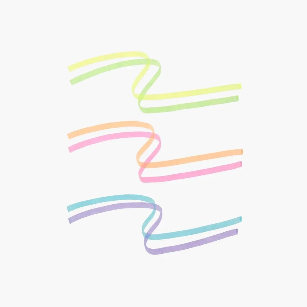 Object Index Parallel Highlighters — The Gentleman Stationer