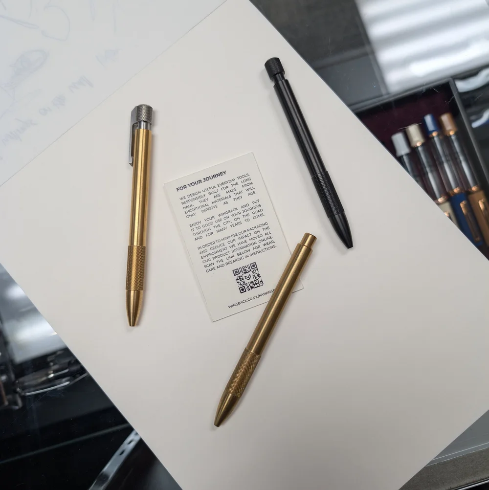 Kickstarter Alert: The Wingback Journeyman Pen — The Gentleman Stationer