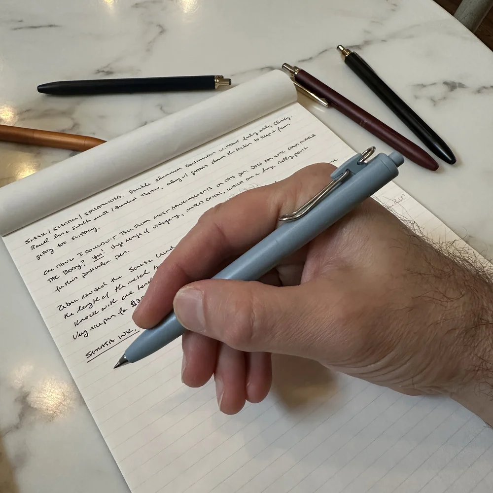 Uni-Ball One or Zebra Sarasa Grand: A High-End Gel Pen Showdown? — The ...