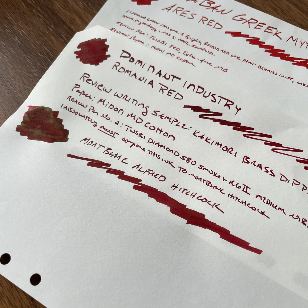 Red Ink Research: Laban Ares Red and Dominant Industry Romania Red ...