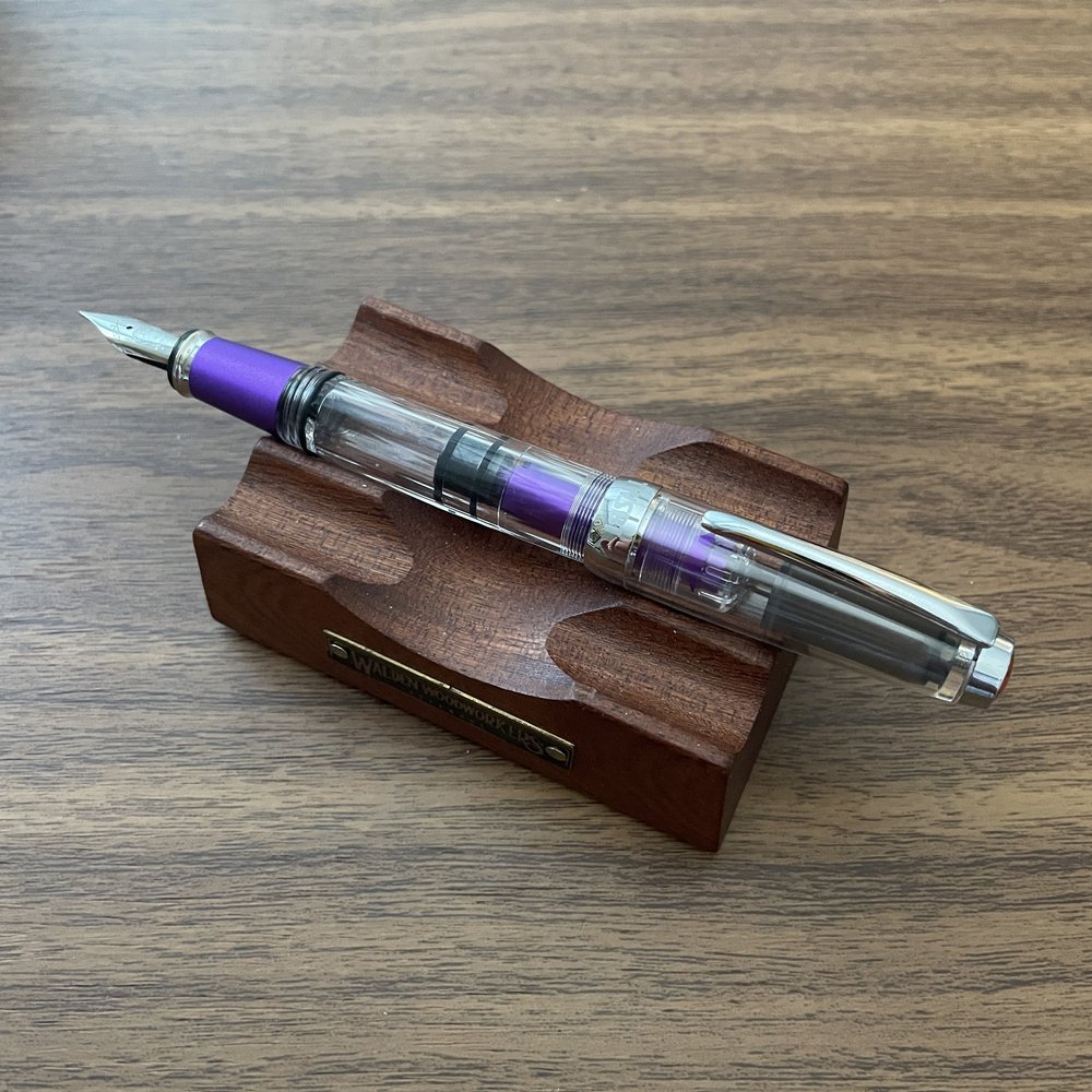New Arrivals: The TWSBI Diamond Mini AL Grape. This Thing is PURPLE ...