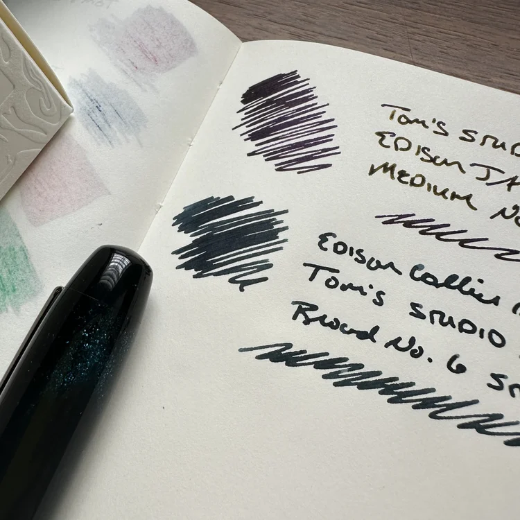 Testing an Entire Ink Line: The Tom's Studio Bottled Fountain Pen Inks ...