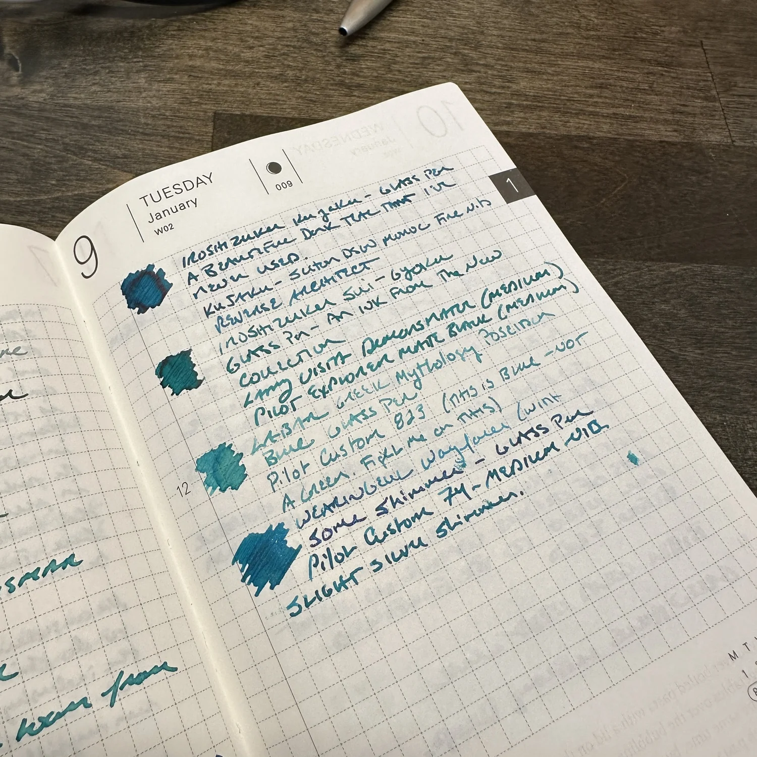 Offbeat Blue Inks: Trying Darker Teals and Turquoises — The Gentleman ...