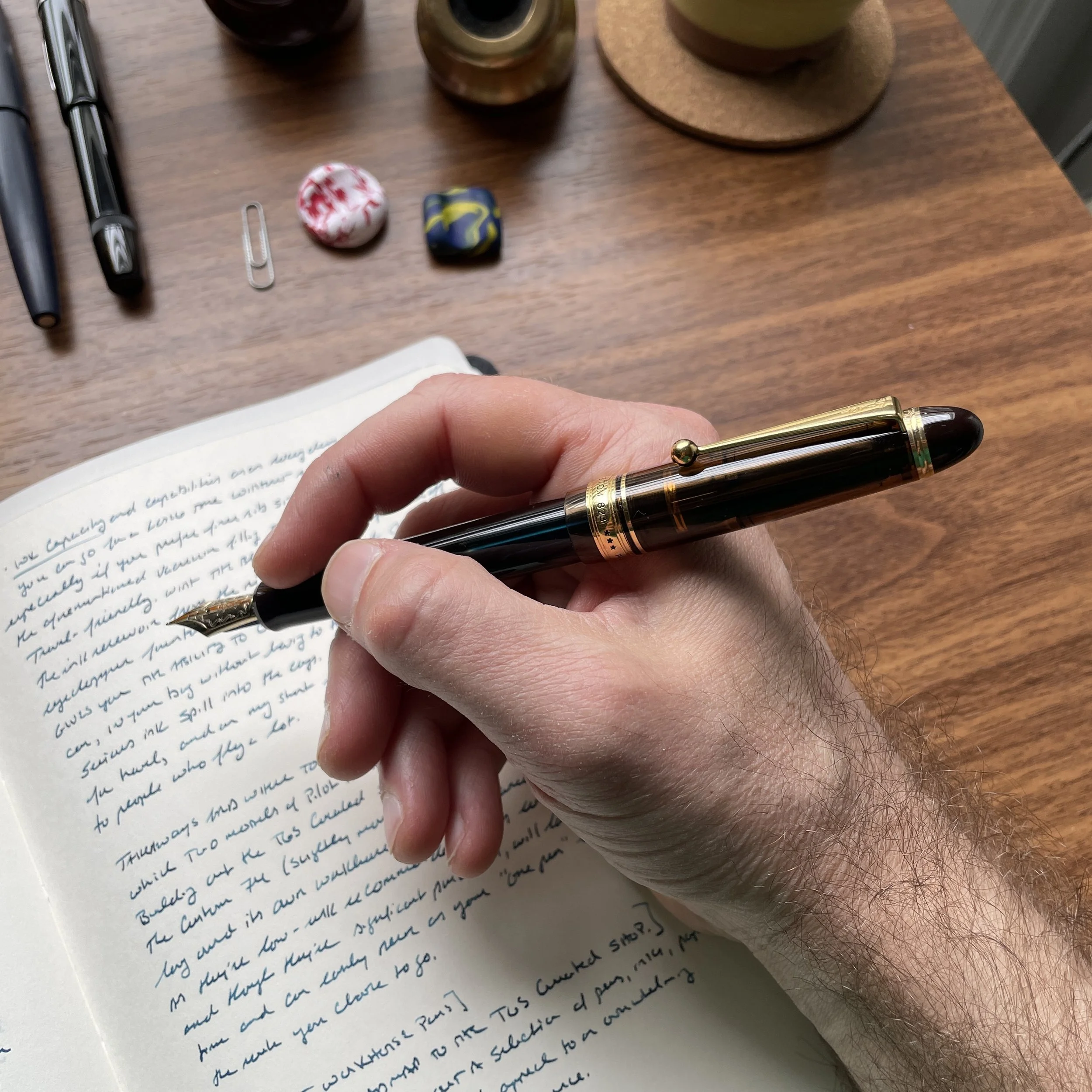 Workhorse Pens: The Pilot Custom 823 Fountain Pen — The Gentleman Stationer
