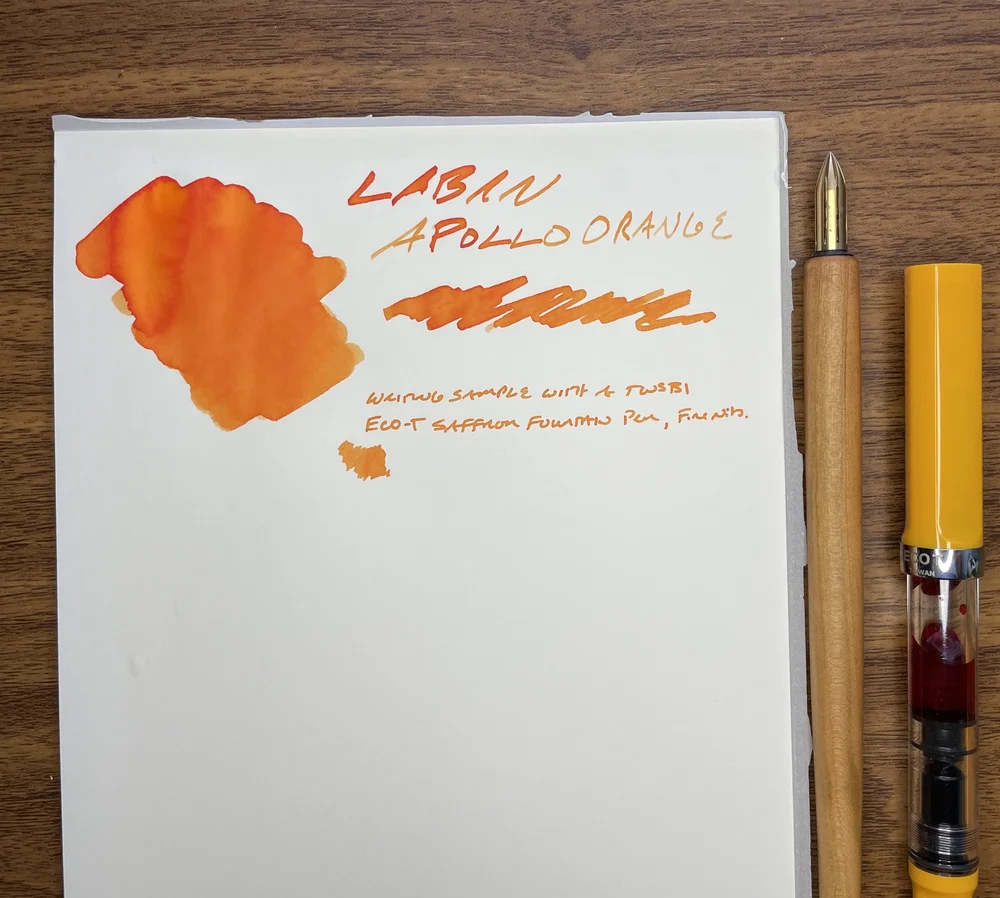 Ink Review: Laban Greek Mythology Apollo Orange and Aphrodite Pink ...