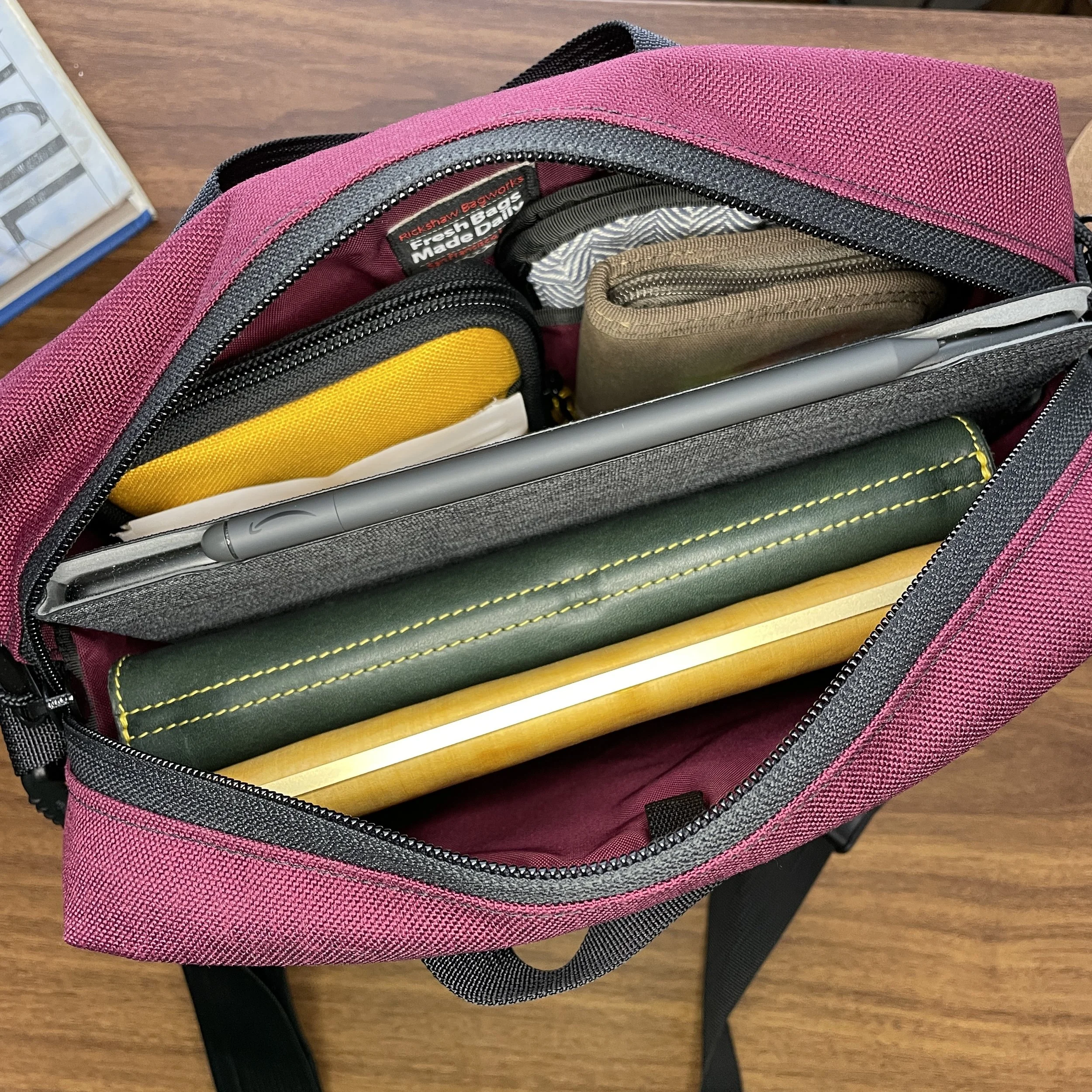 Bag Dump: What's in My Rickshaw Banzai Bag? — The Gentleman Stationer