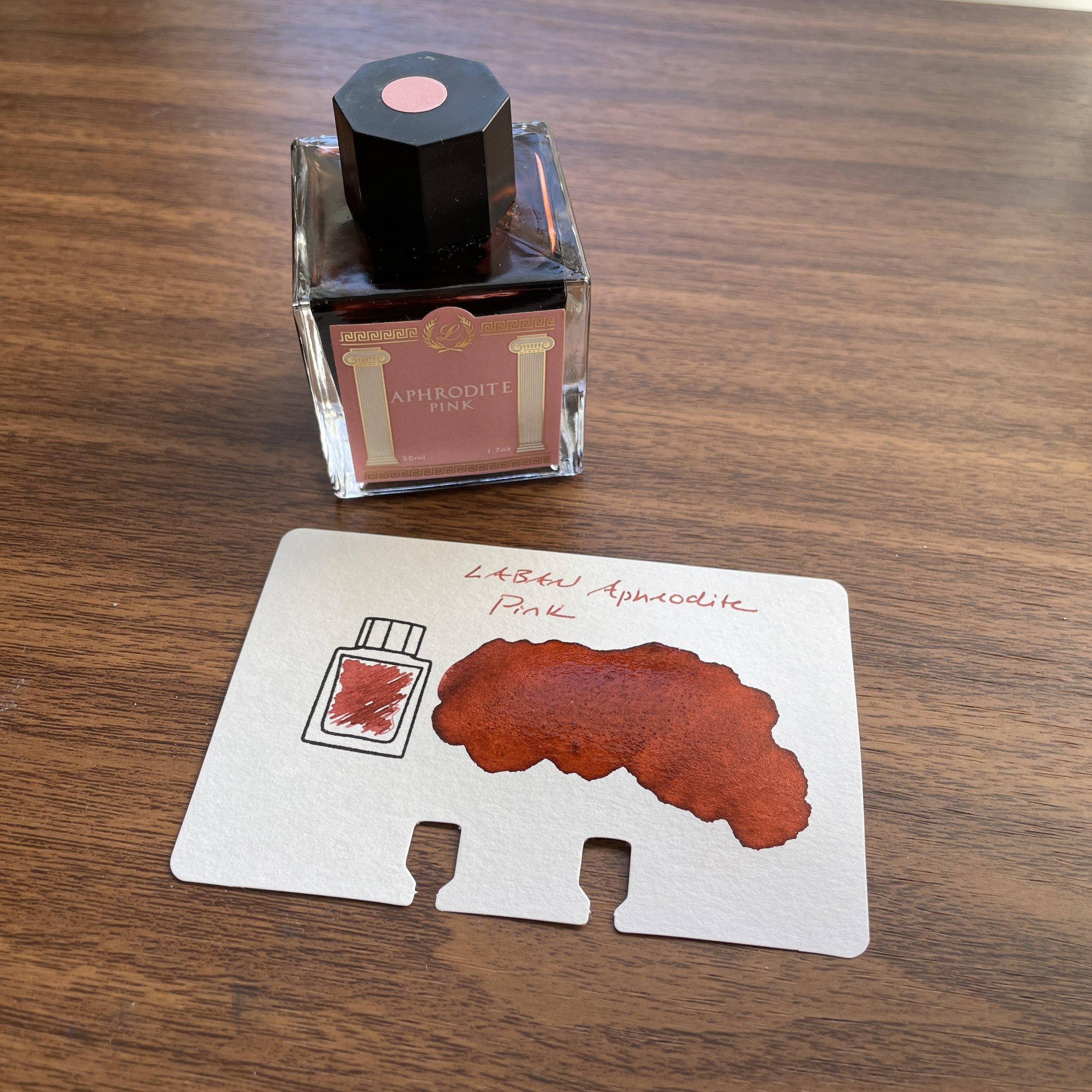 Ink Review: Laban Greek Mythology Apollo Orange and Aphrodite Pink ...