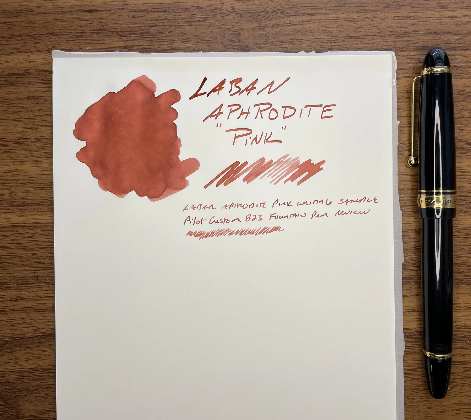 Ink Review: Laban Greek Mythology Apollo Orange and Aphrodite Pink ...