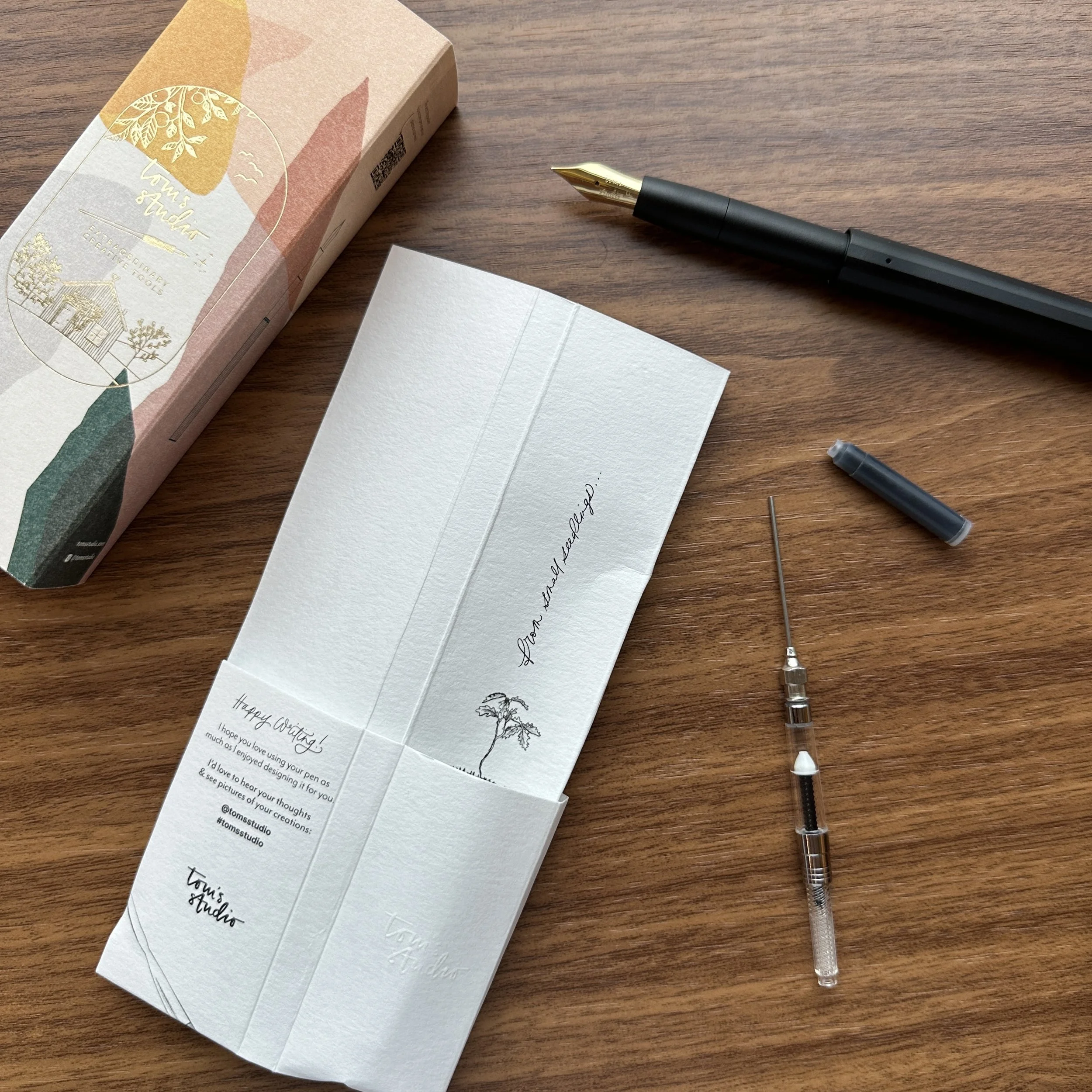 Pen Review: Tom's Studio "The Studio Pocket" Fountain Pen (and ...