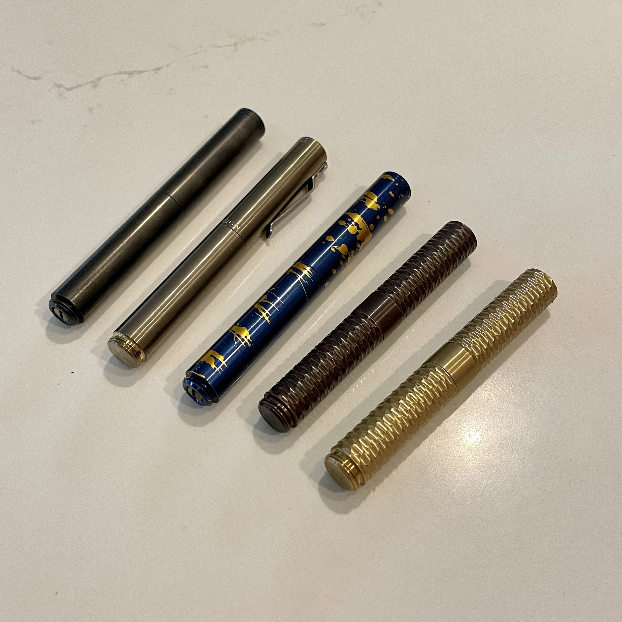 In Pursuit of the Perfect Patina: The Schon DSGN Machined Pen v2 ...