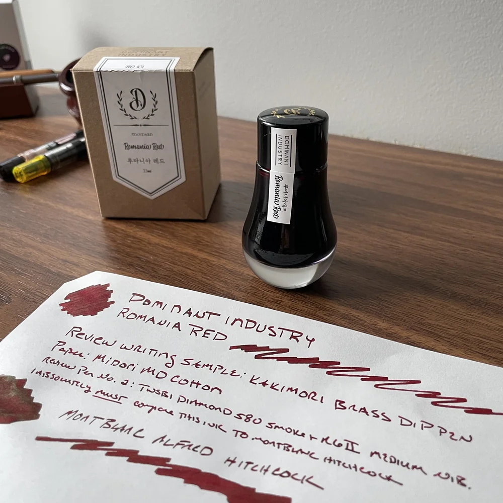 Red Ink Research: Laban Ares Red and Dominant Industry Romania Red ...