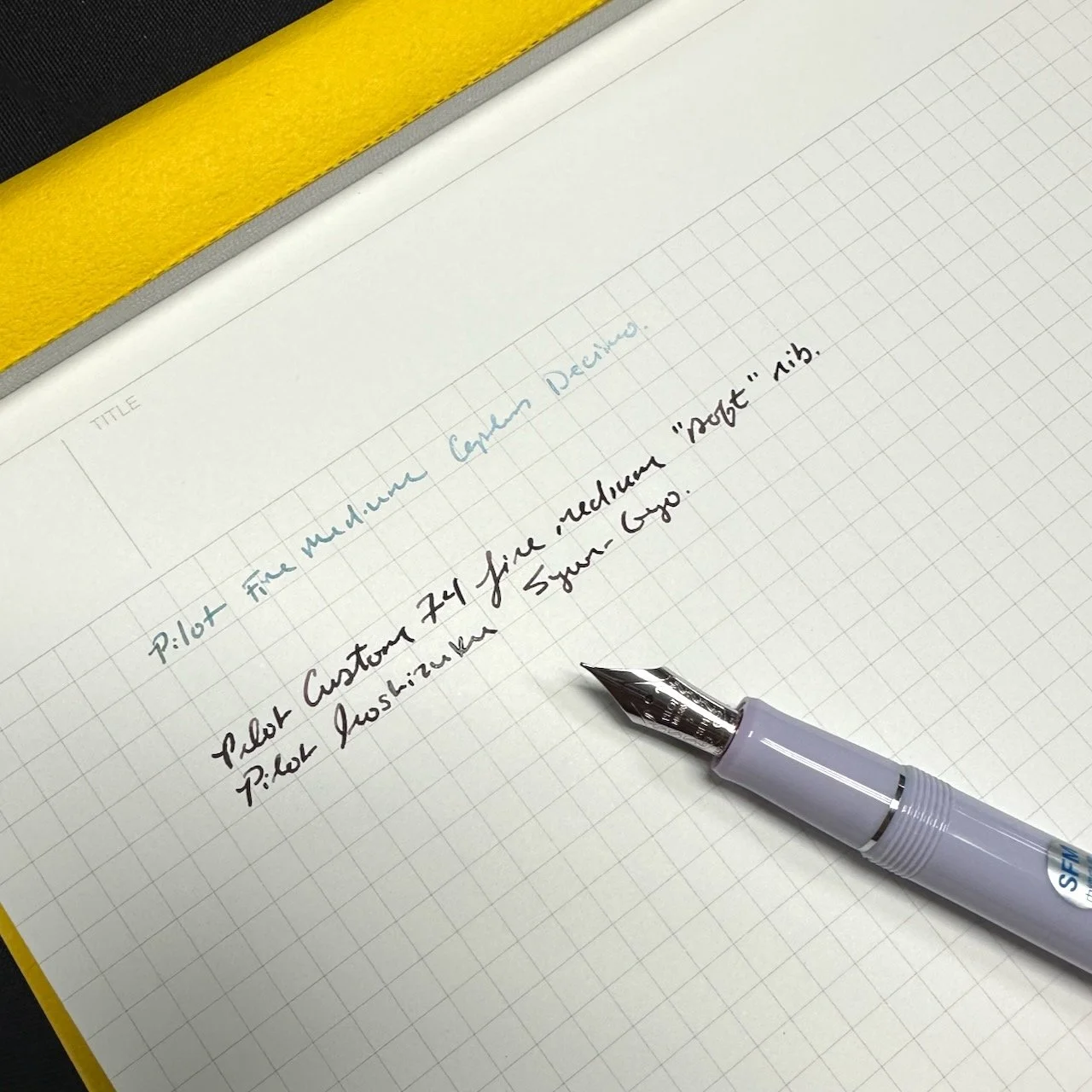 Ask TGS: Can I "Flex" a Pilot Soft Nib? What Does "Soft Fine" or "Soft ...