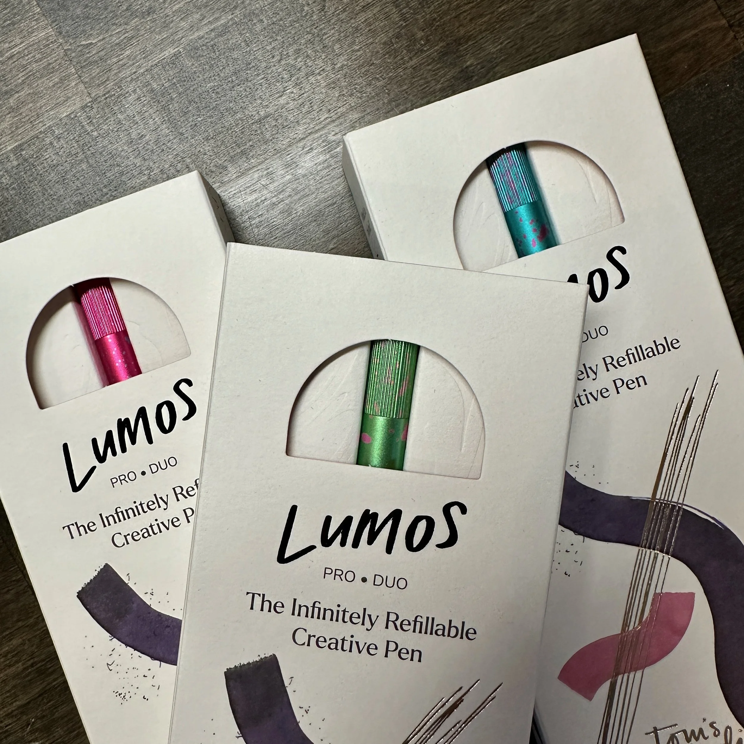 New Arrivals: Tom's Studio Lumos "Splash" and Lumos Titanium — The ...