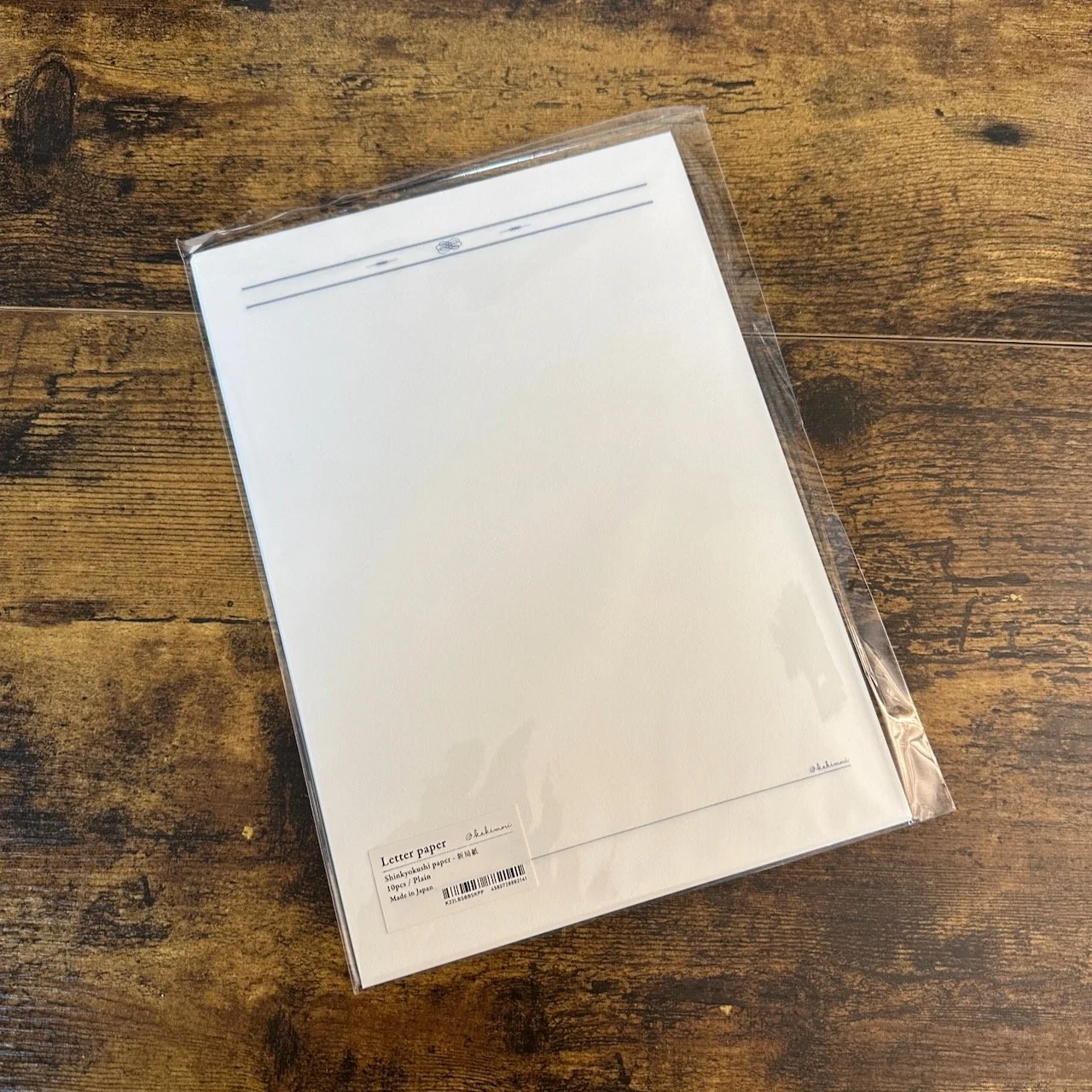 Kakimori Shinkyokushi Letter Writing Paper — The Gentleman Stationer