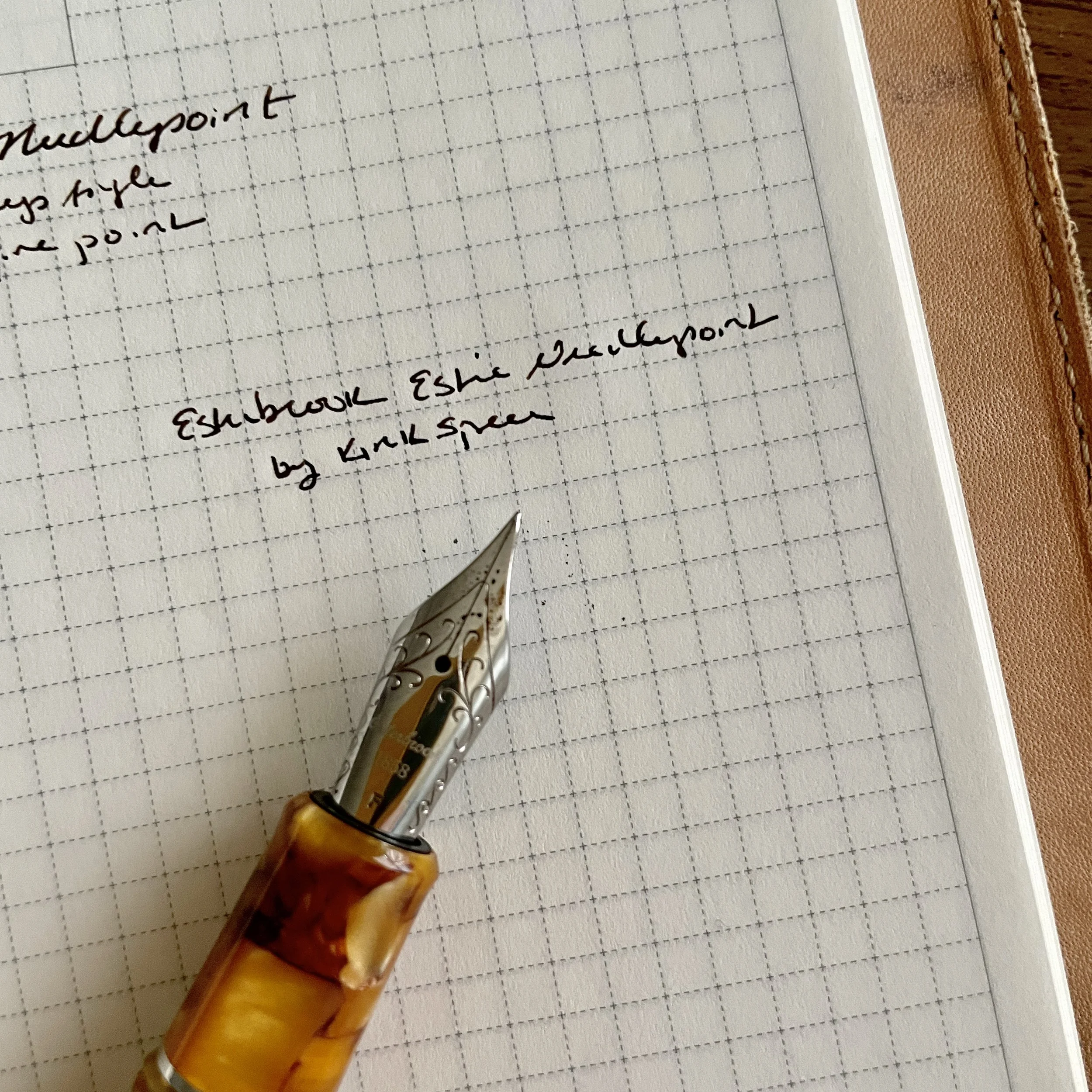 Exploring Stock Custom Nibs: The Esterbrook Needlepoint by Kirk Speer ...