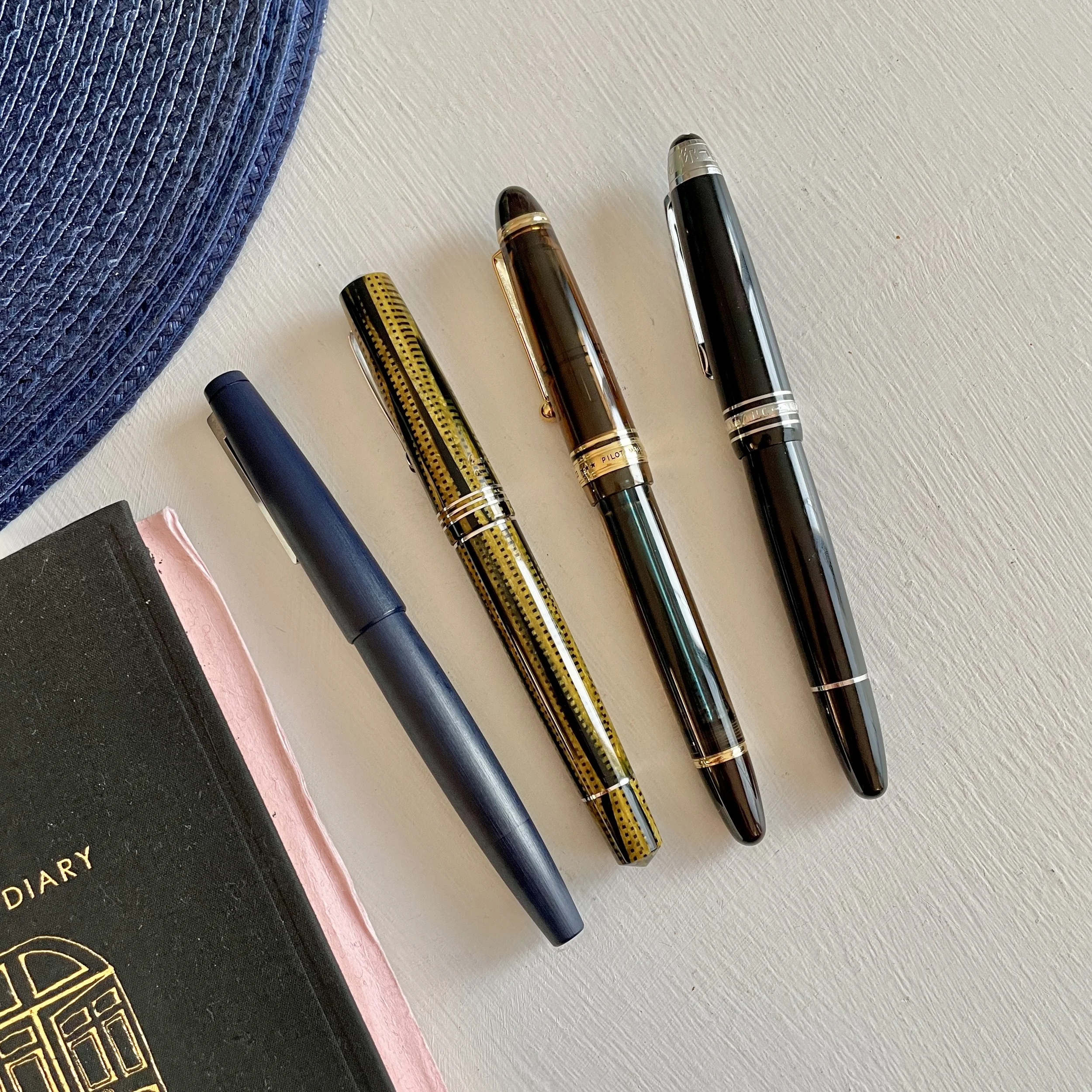 Desert Island Pens: Four Favorite Fountain Pens for the Road — The ...