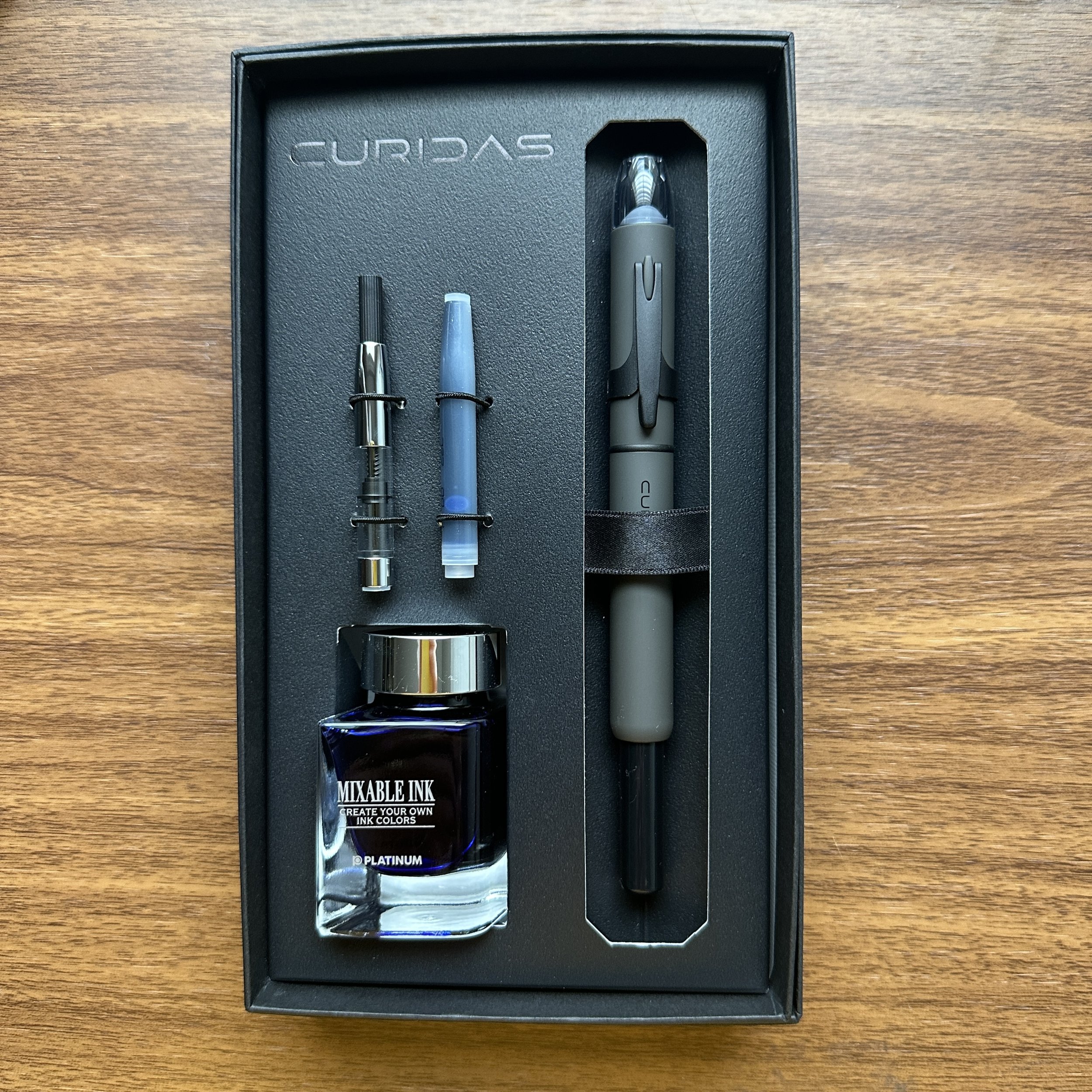 New Arrivals: Platinum Curidas Matte Retractable Nib Fountain Pens ...