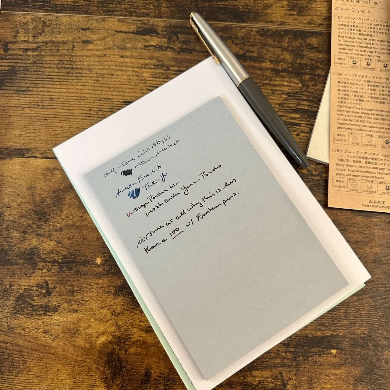 Discovering Unusual Paper: "Paper Tasting" Sets from Yamamoto Paper ...