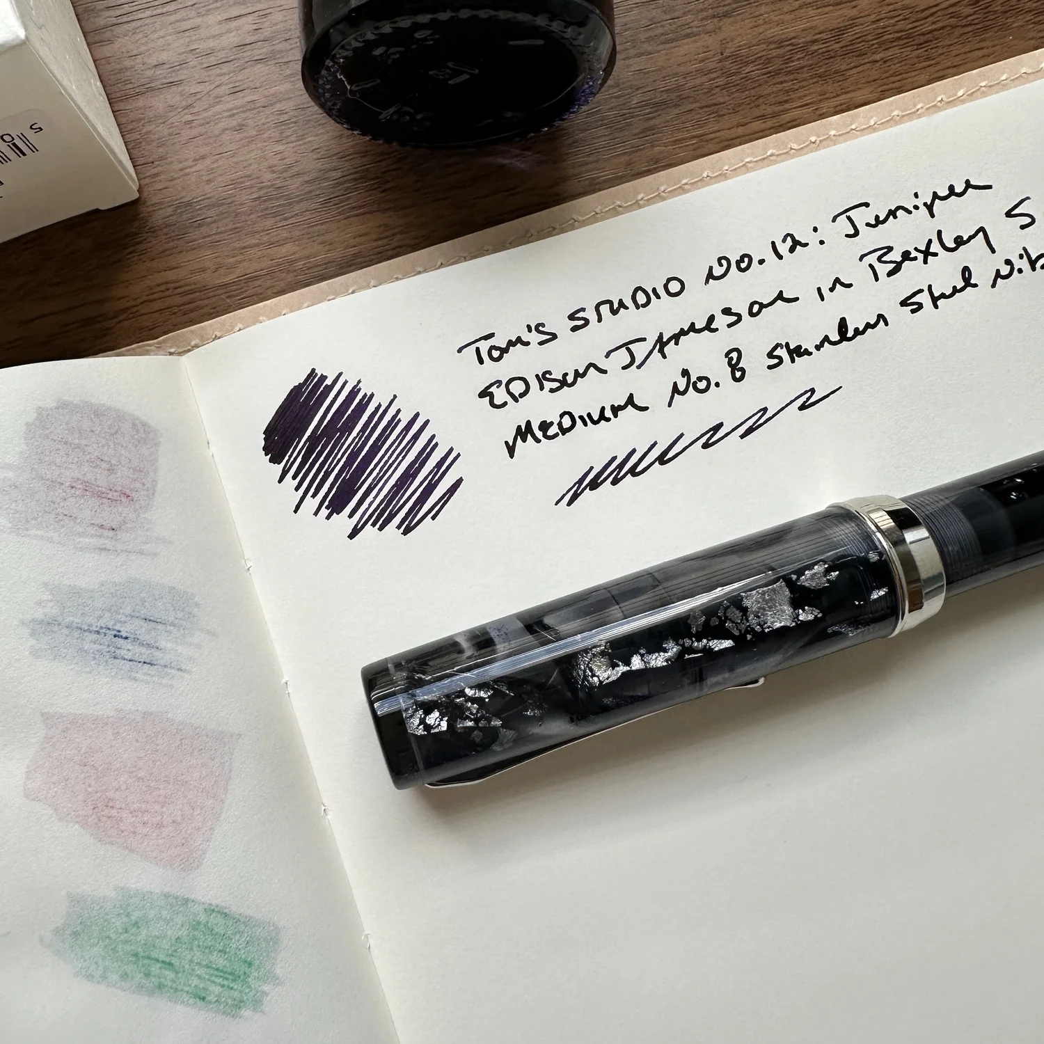 Testing an Entire Ink Line: The Tom's Studio Bottled Fountain Pen Inks ...