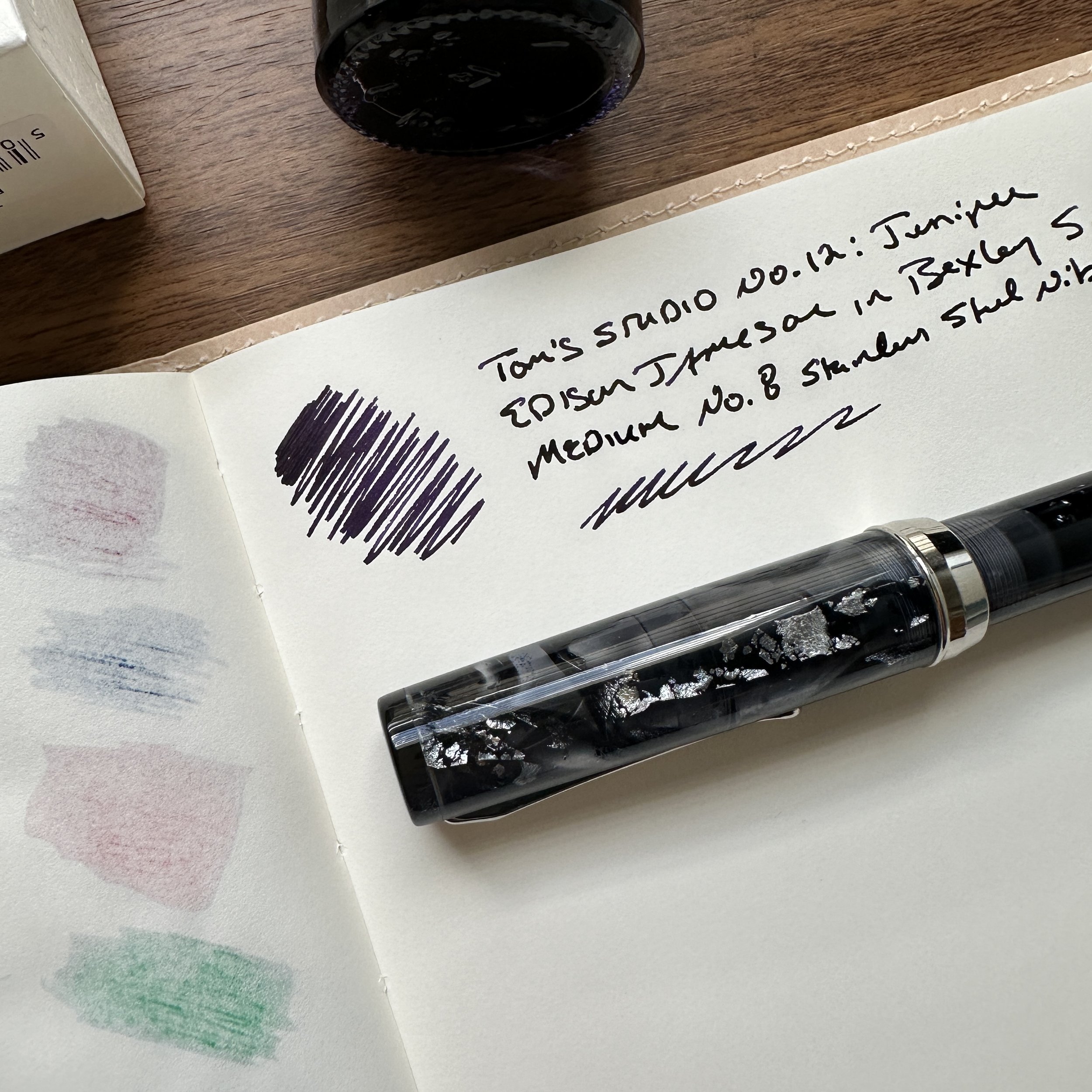 Testing an Entire Ink Line: The Tom's Studio Bottled Fountain Pen Inks ...
