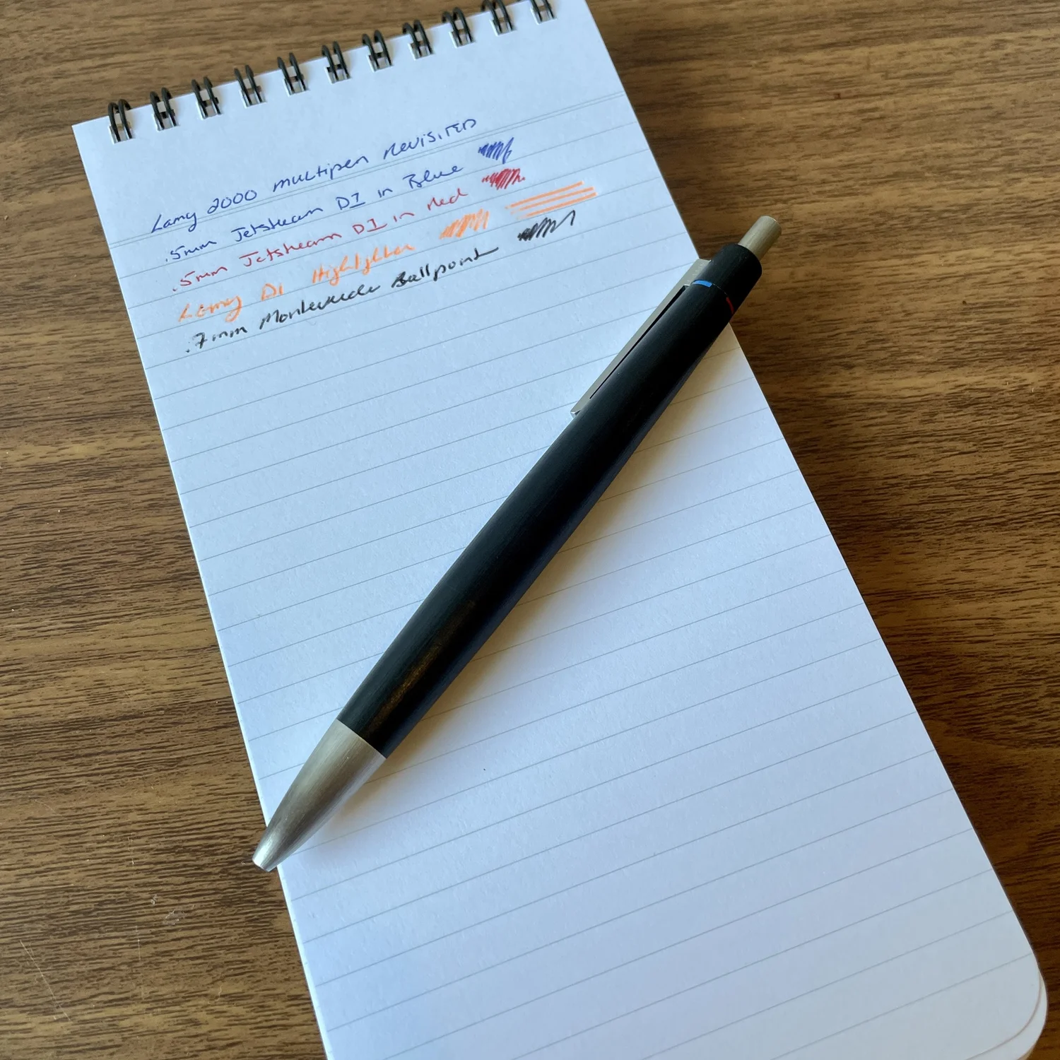 Review Revisited: The Lamy 2000 4 Color Ballpoint (Multipen) — The ...
